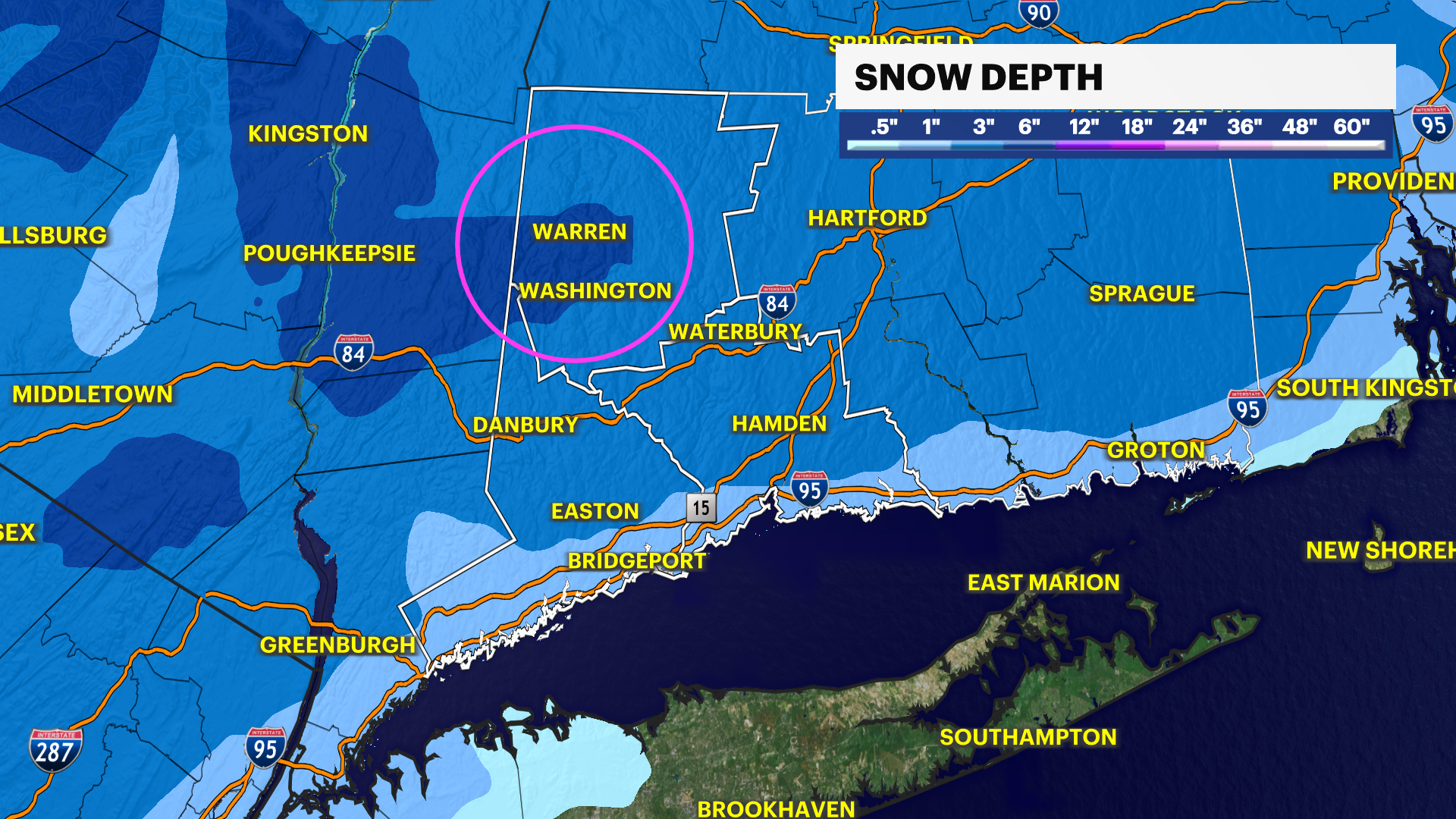 News 12 | Connecticut | Storm Watch Light Snow Showers Continue ...
