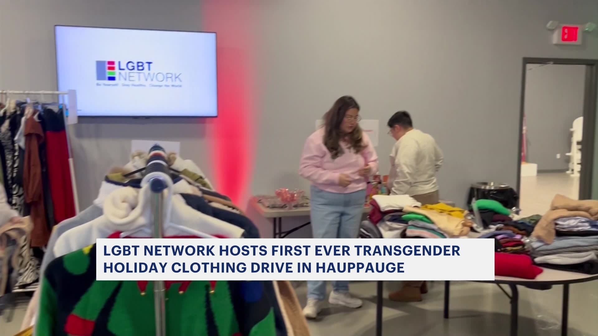 LGBT Network hosts transgender holiday clothing drive in Hauppauge
