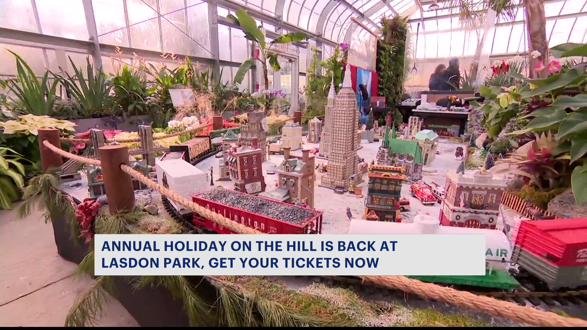 'Holiday on the Hill' miniature train show returns to Lasdon Park