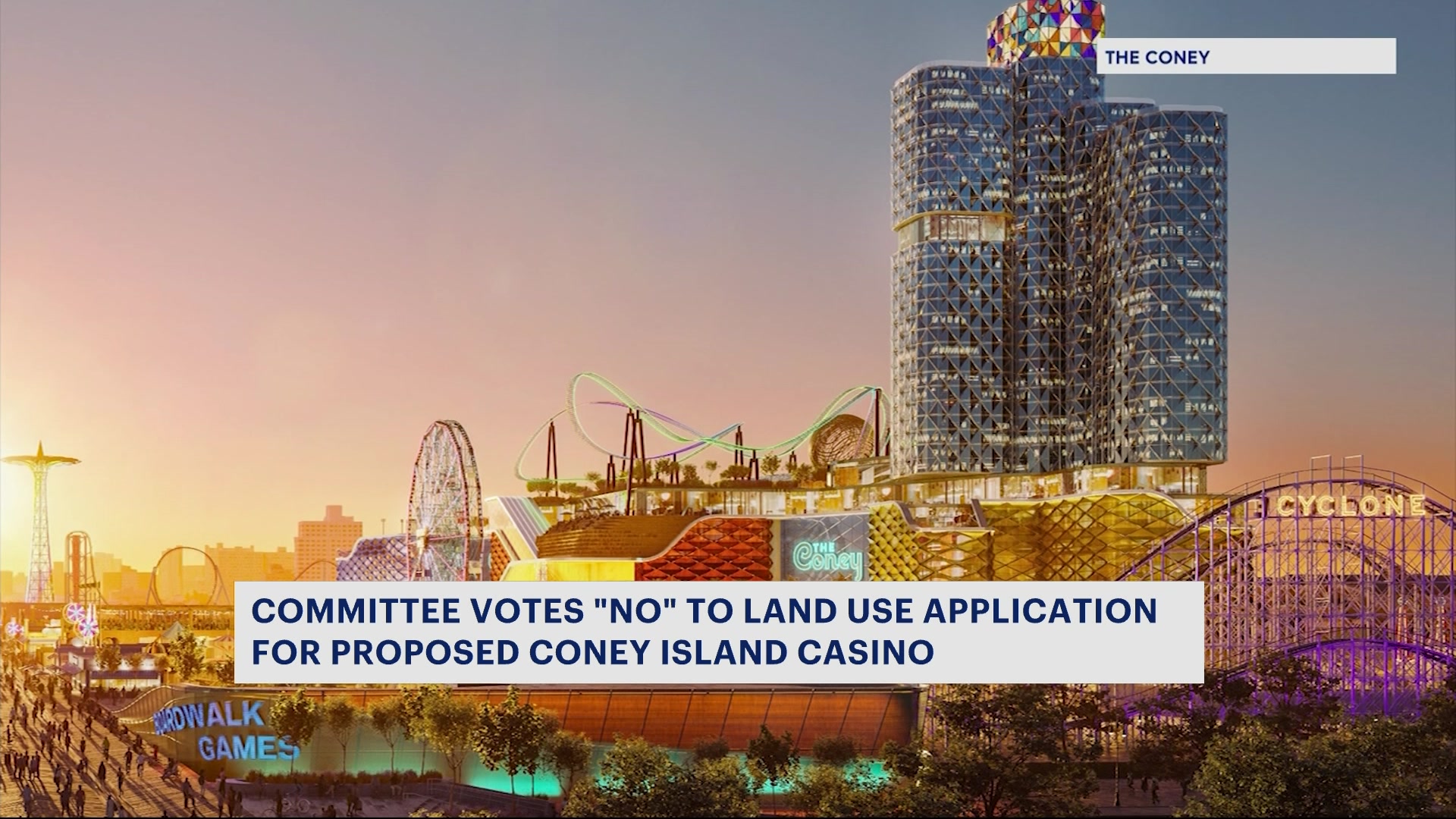 News 12 | The Bronx | Committee votes 'no' to Coney Island casino land ...