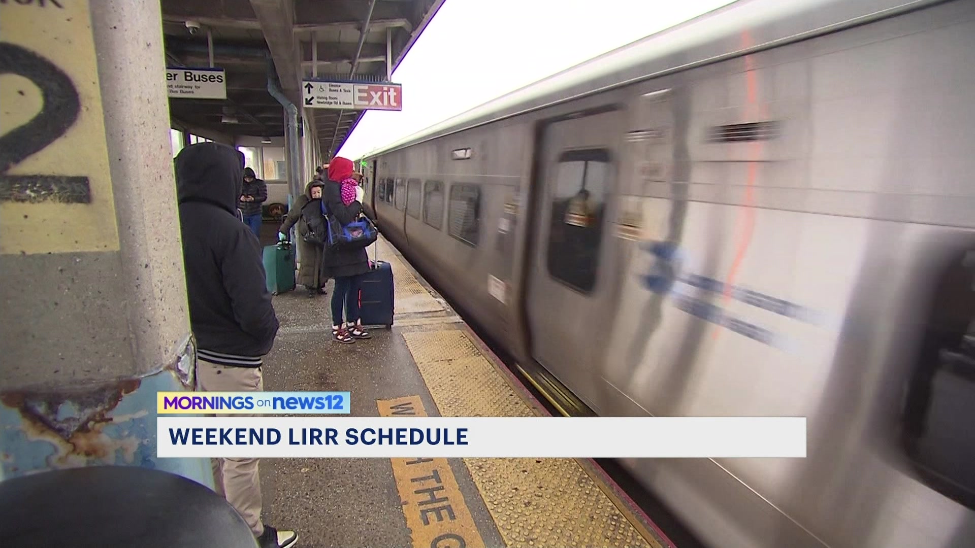 LIRR weekend schedule changes due to work on Expansion Project