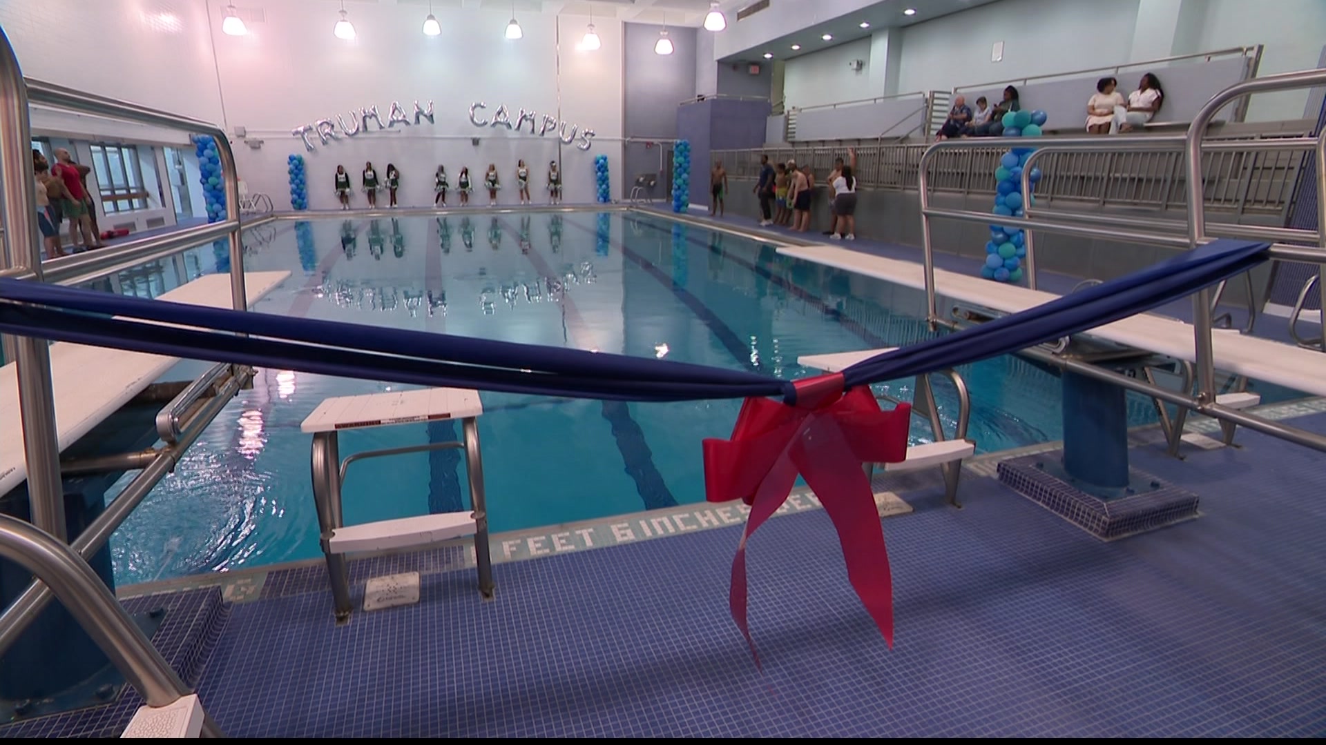 Two brand-new pools unveiled at Harry S. Truman High School