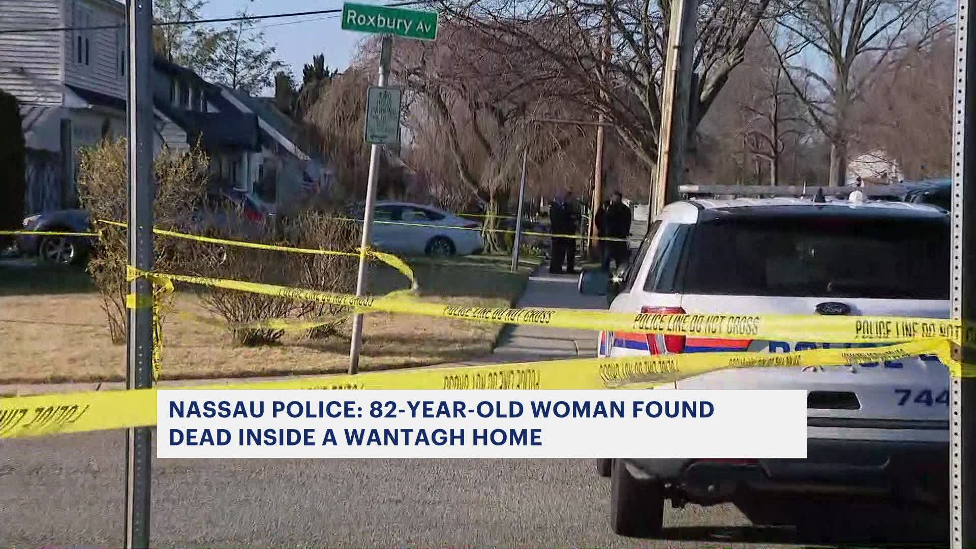 Nassau police: 82-year-old woman found dead inside Wantagh home