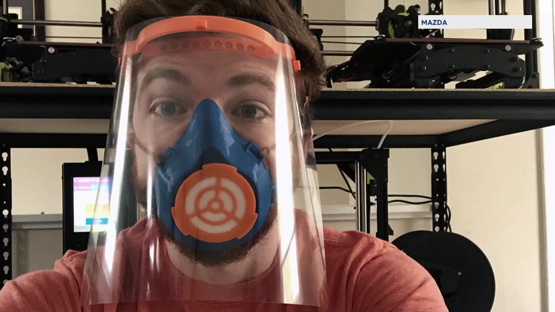 Jersey Proud: Middle school shop teacher 3D-prints PPE for front-line ...