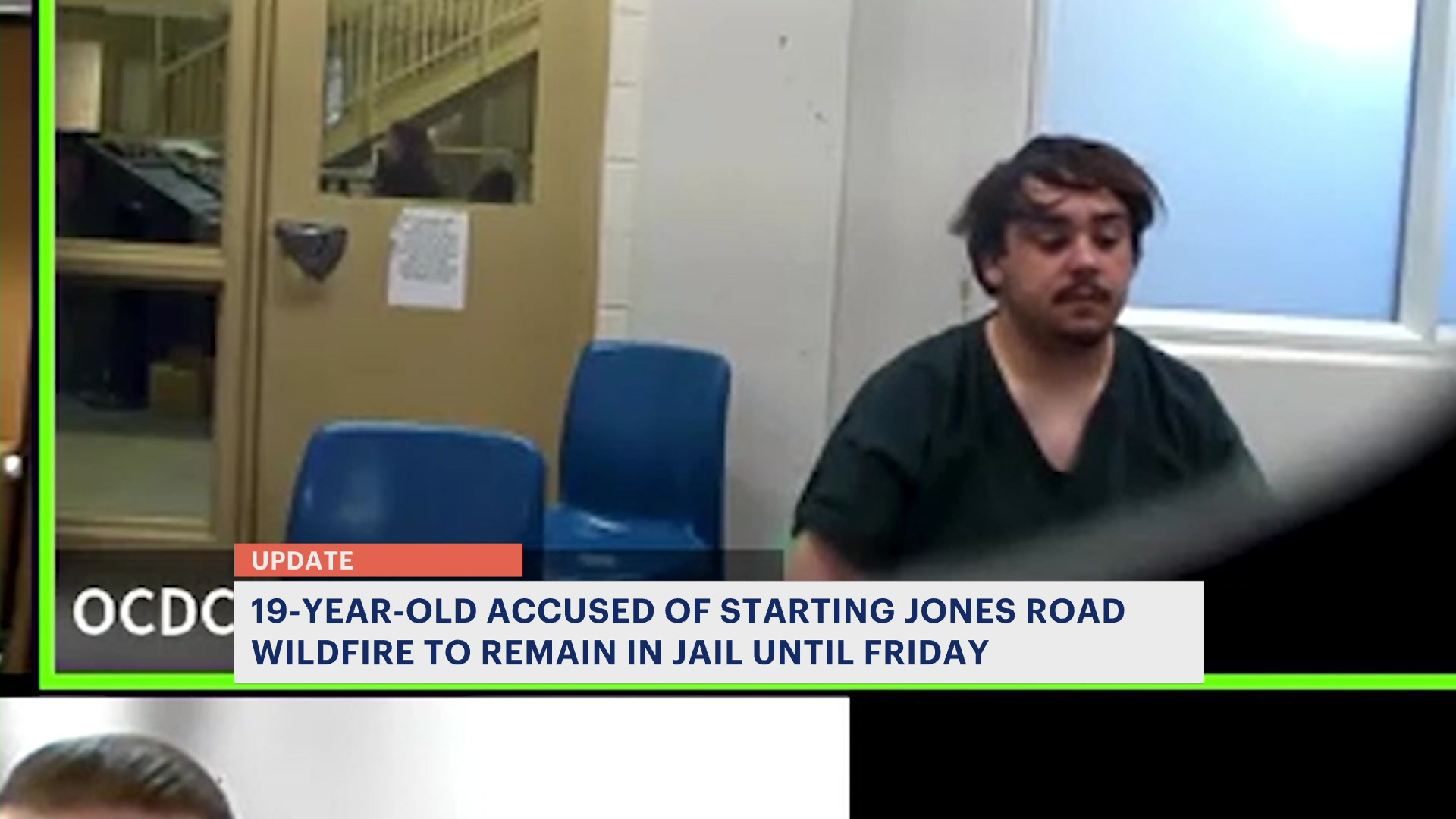 Judge: Teen arrested in Jones Road wildfire arson case to remain in jail