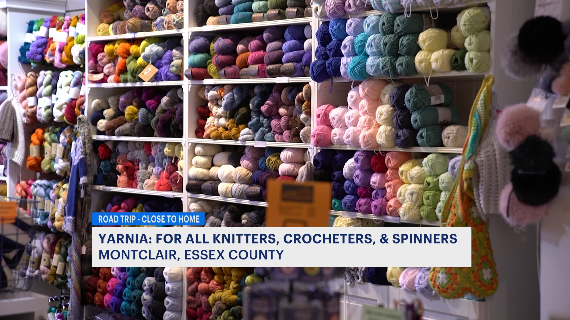 News 12 | New Jersey | Yarnia In Essex County A Beacon For Creativity