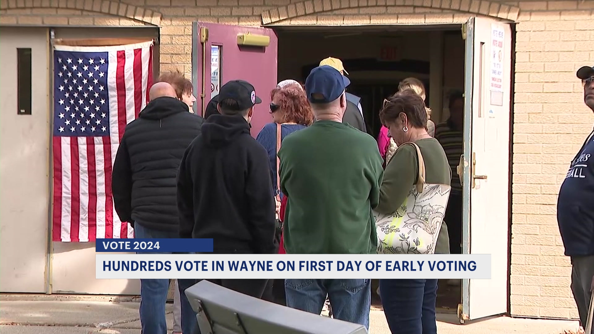 News 12 | New Jersey | Busy first day at the polls for early voting in ...