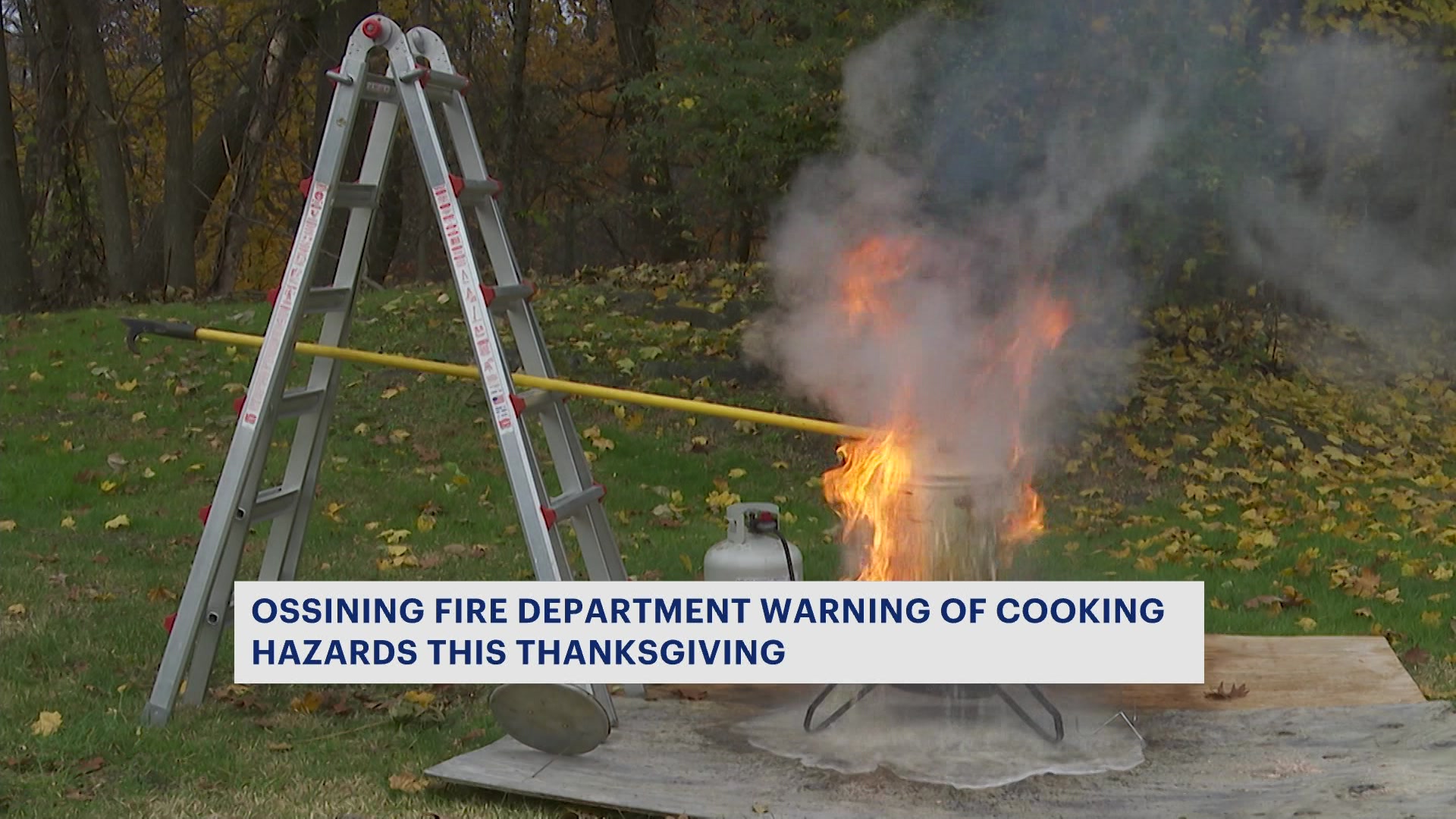 Frying a turkey for Thanksgiving? Demonstration video shows dos and don'ts