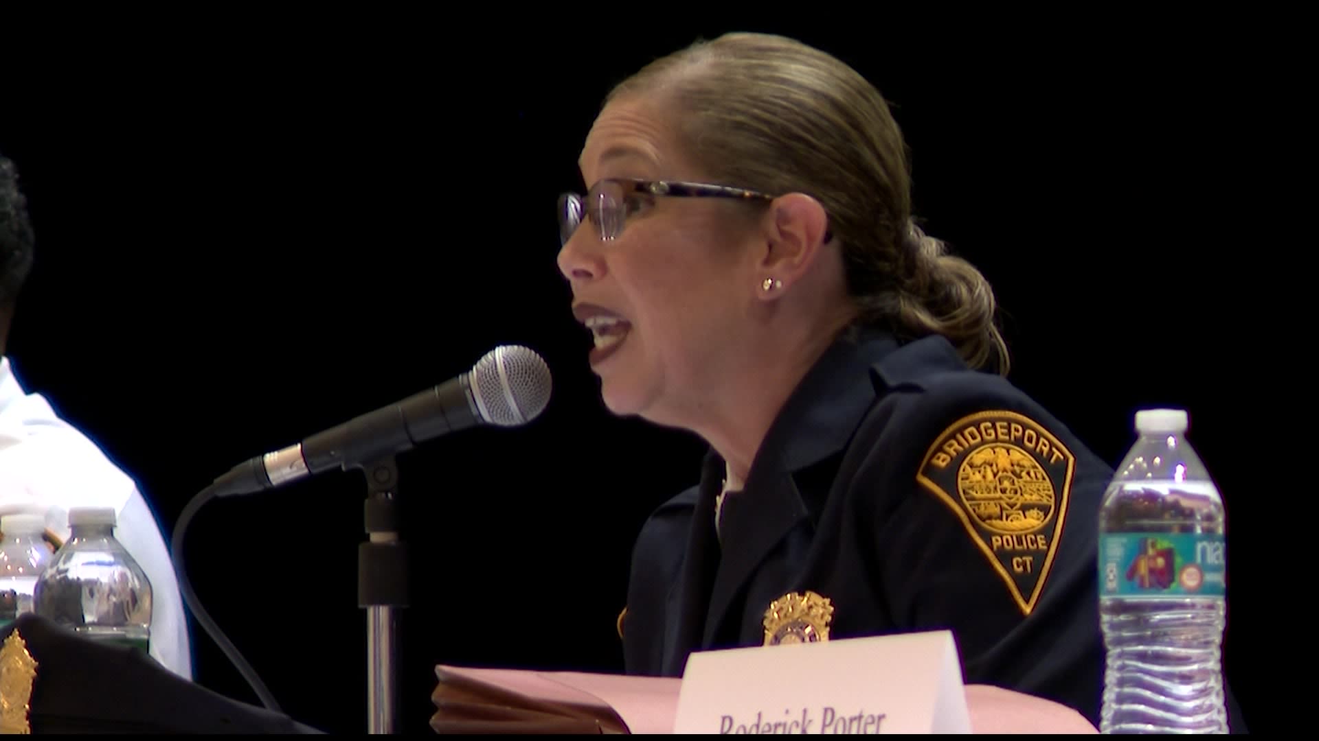 Candidates for Bridgeport police chief attend Q&A at Central High School