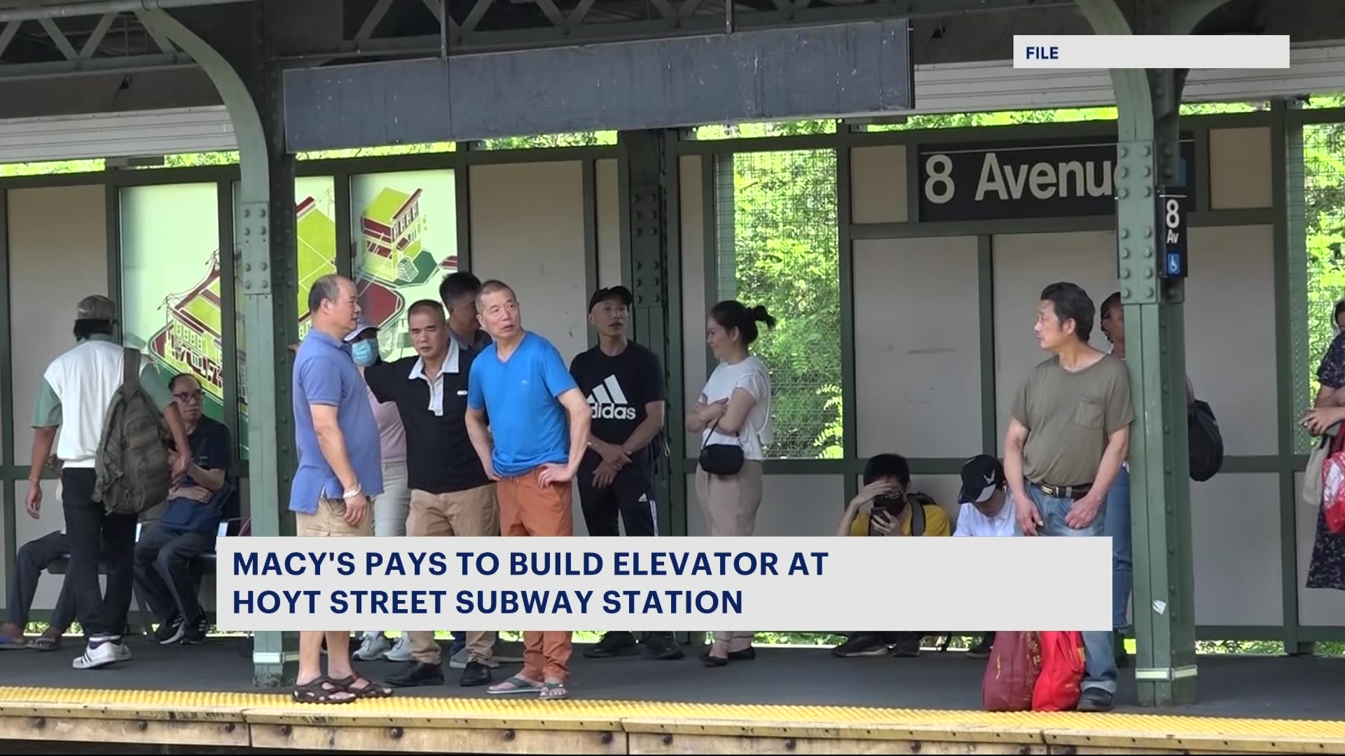 MTA announces new station elevator paid in full by Macy's