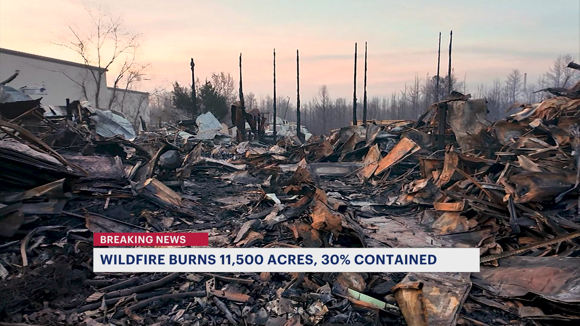 News 12 | New Jersey | Fire Officials 1 Commercial Building Destroyed ...