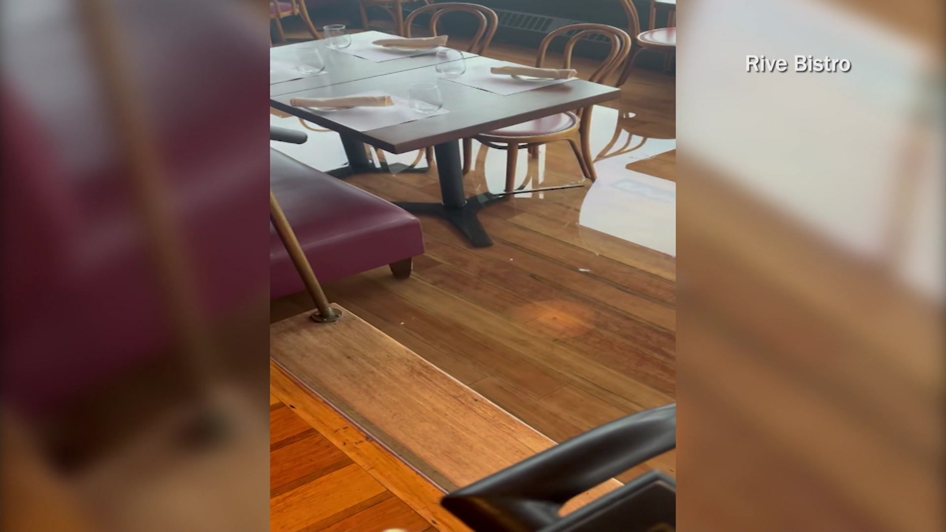 Flood damages Westport restaurant Rive Bistro