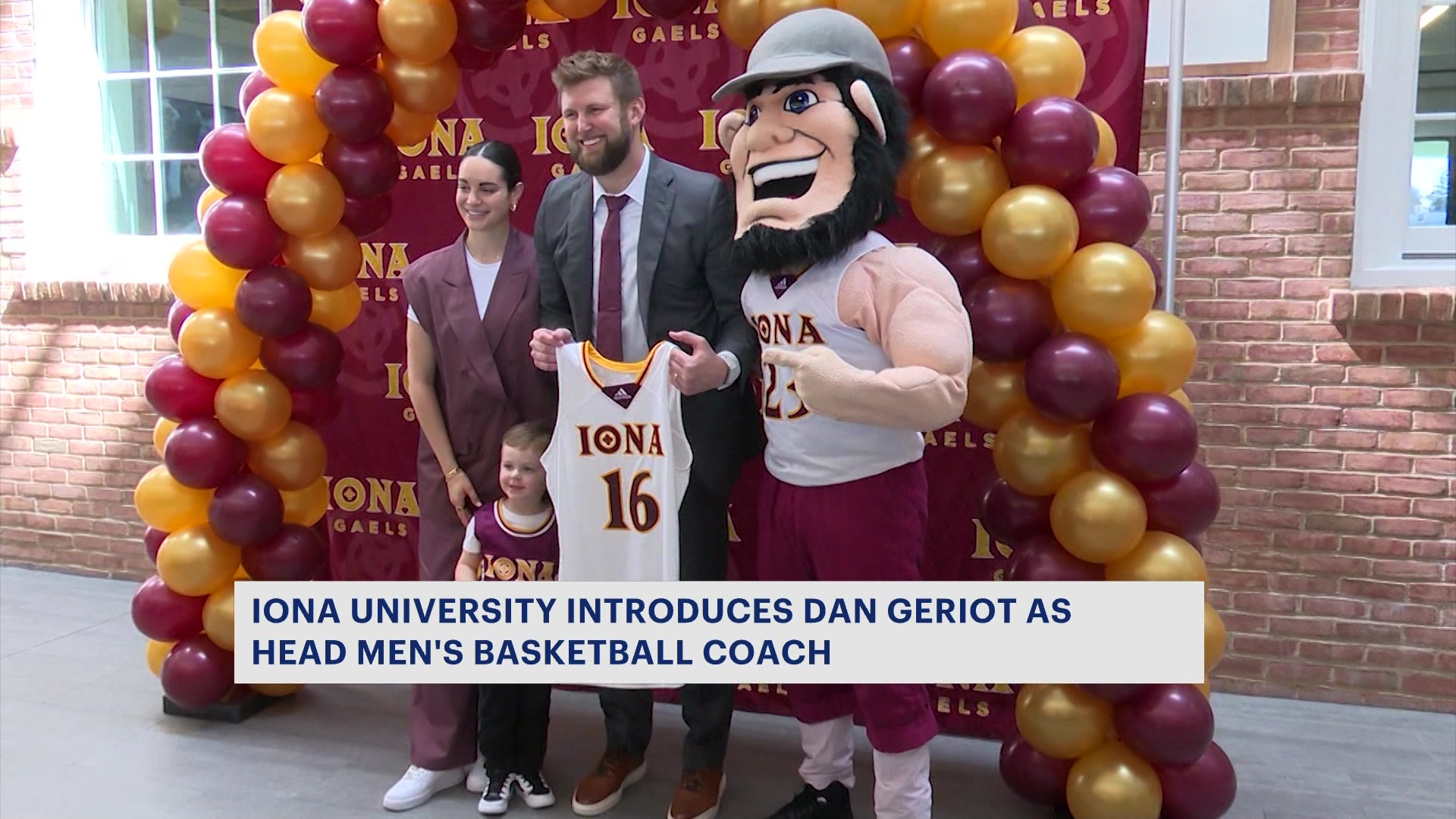 News 12 | Westchester | Iona University introduces Dan Geriot as new ...