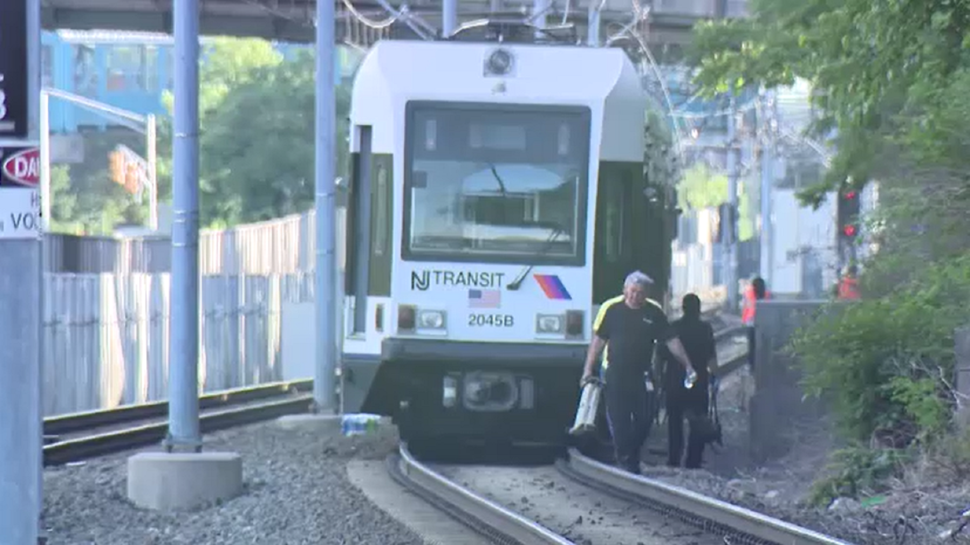 News 12 | New Jersey | Light Rail Service Suspended In Bayonne Due To ...