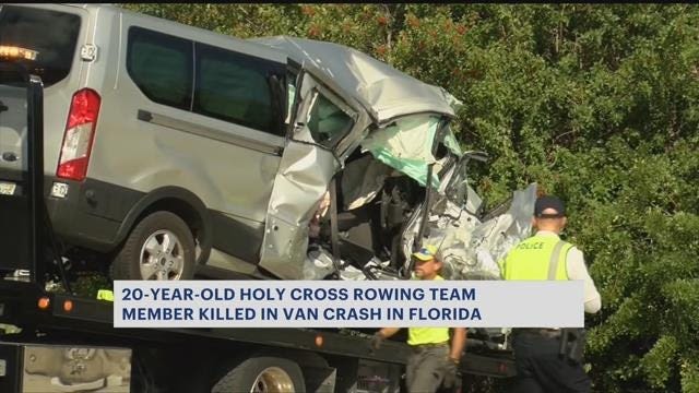 Daughter of Waterbury mayor involved in fatal Holy Cross team van crash ...