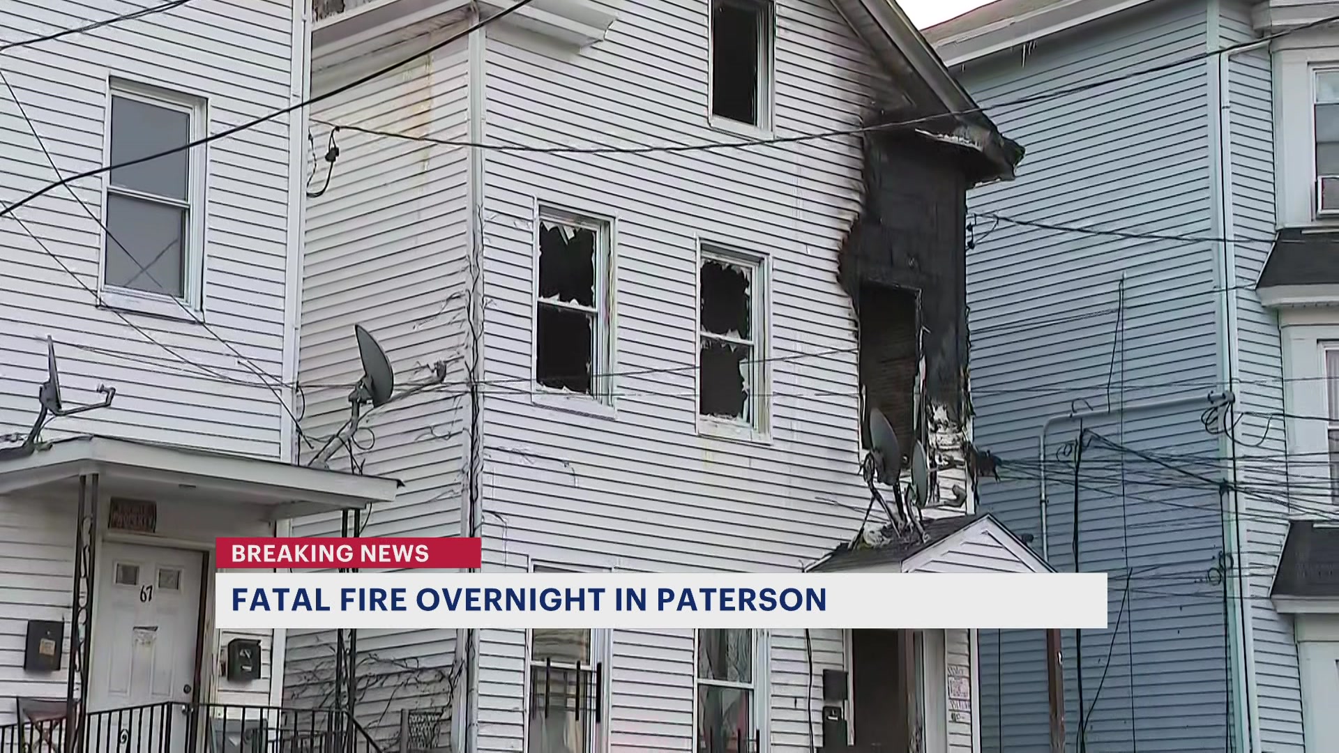 Mayor: Man killed in Paterson house fire