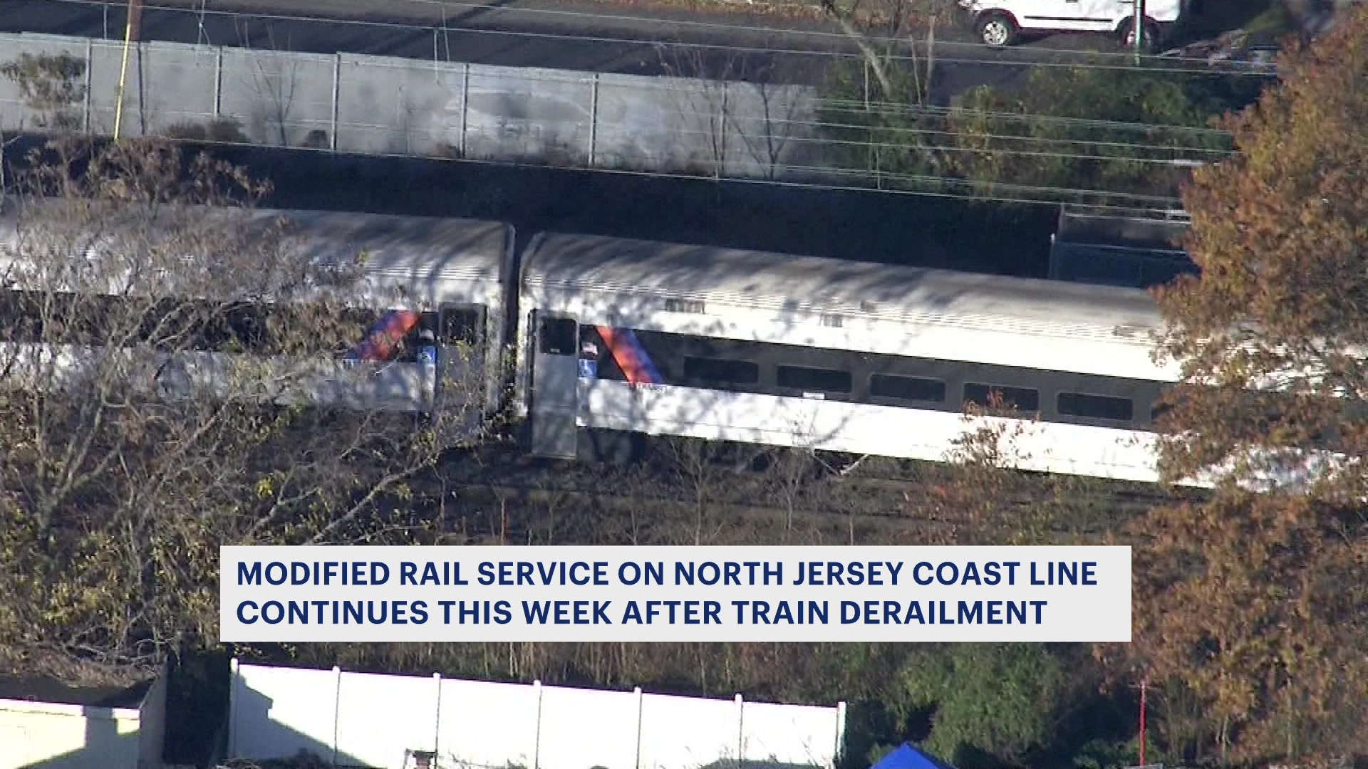 Modified rail service on North Jersey Coast Line still underway after ...