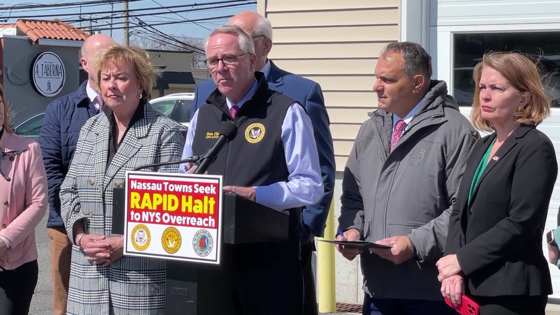 Hempstead Town Supervisor Don Clavin says he will not seek reelection