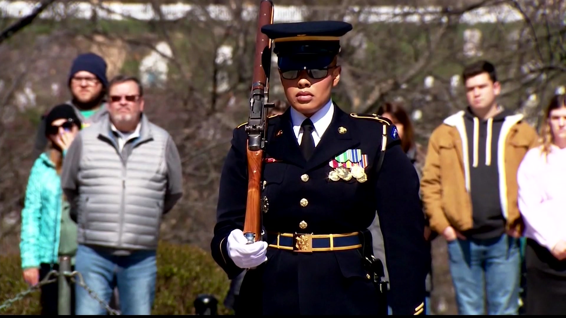 News 12 | Westchester | Womens History Month Only Female Soldier At ...