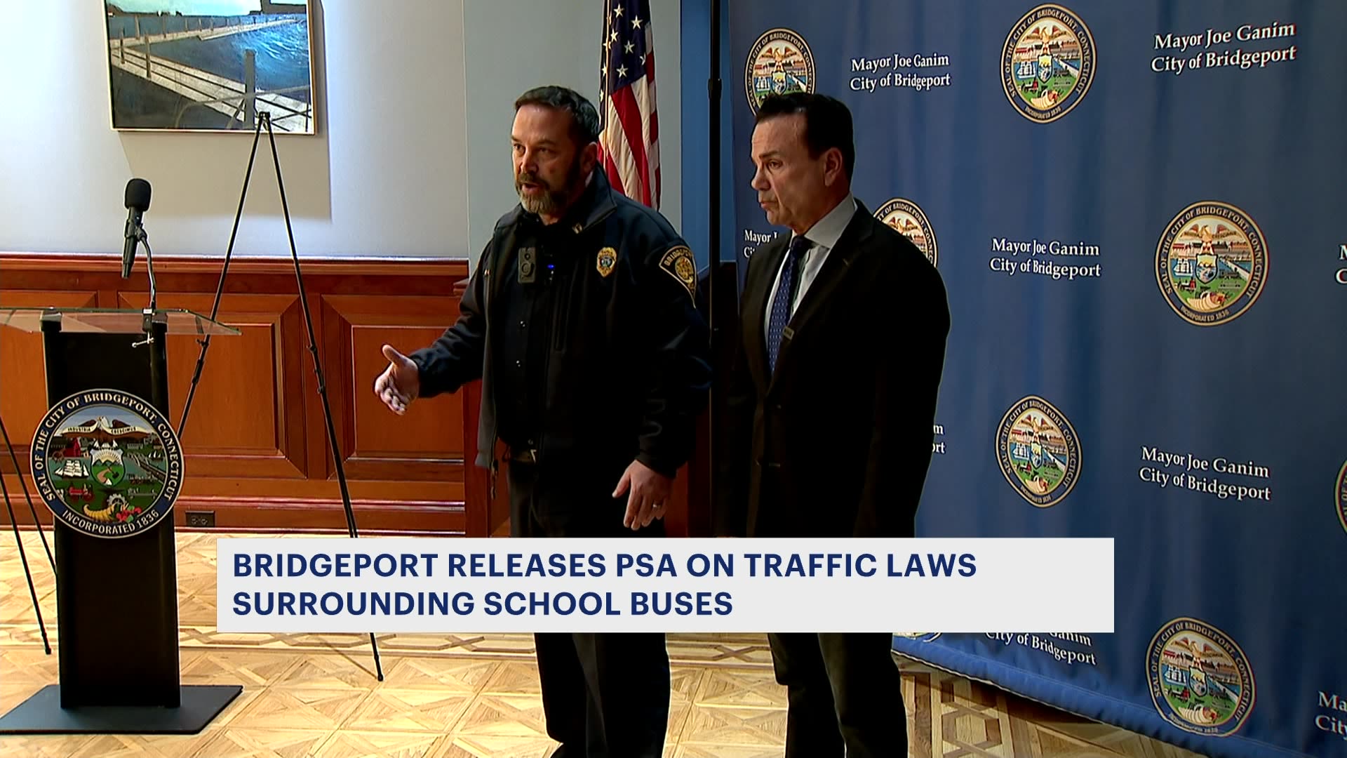 Bridgeport officials create PSA about drivers needing to stop when ...