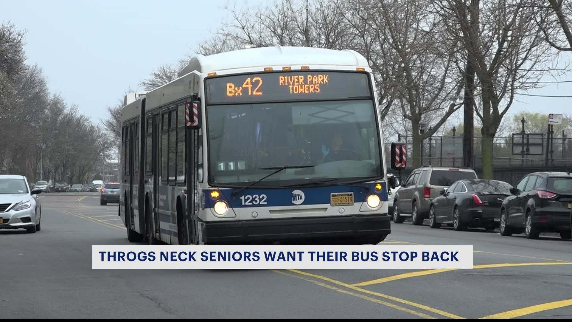 Throgs Neck residents angered by MTA’s removal of local bus stop