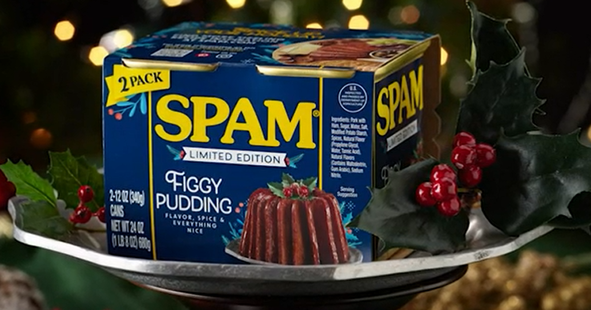 What's Hot: Spam introduces figgy pudding flavor for holidays