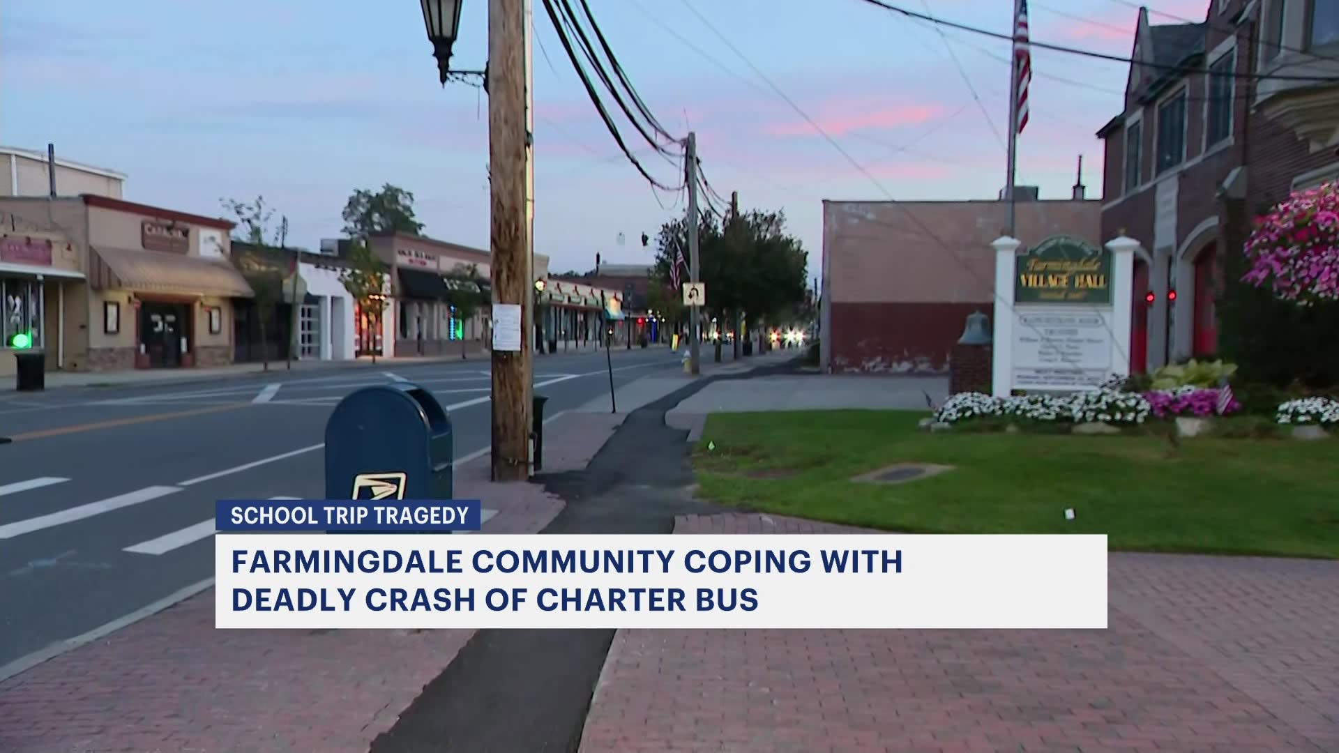 'It was shocking.' Fatal bus crash leaves Farmingdale community shaken