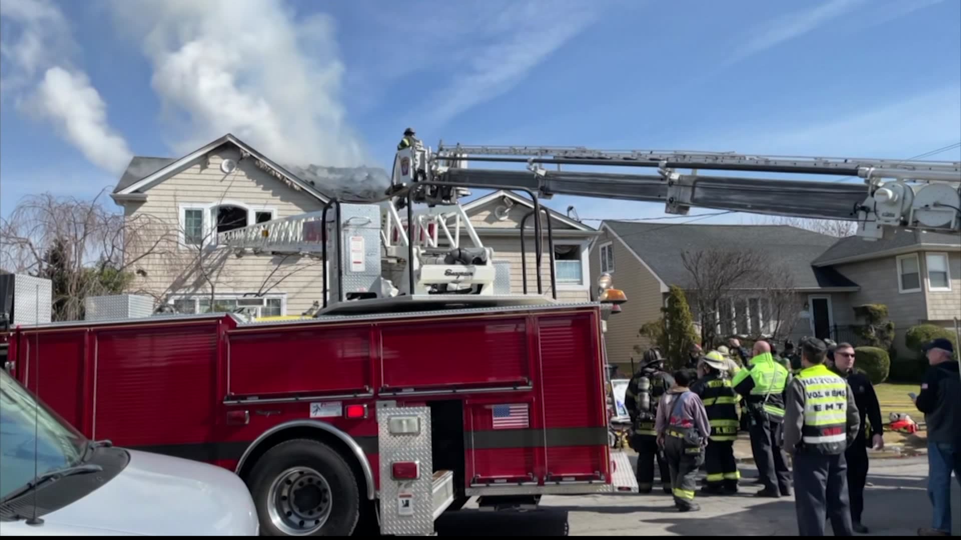 Detectives: Woodmere house fire caused by plumber using torch