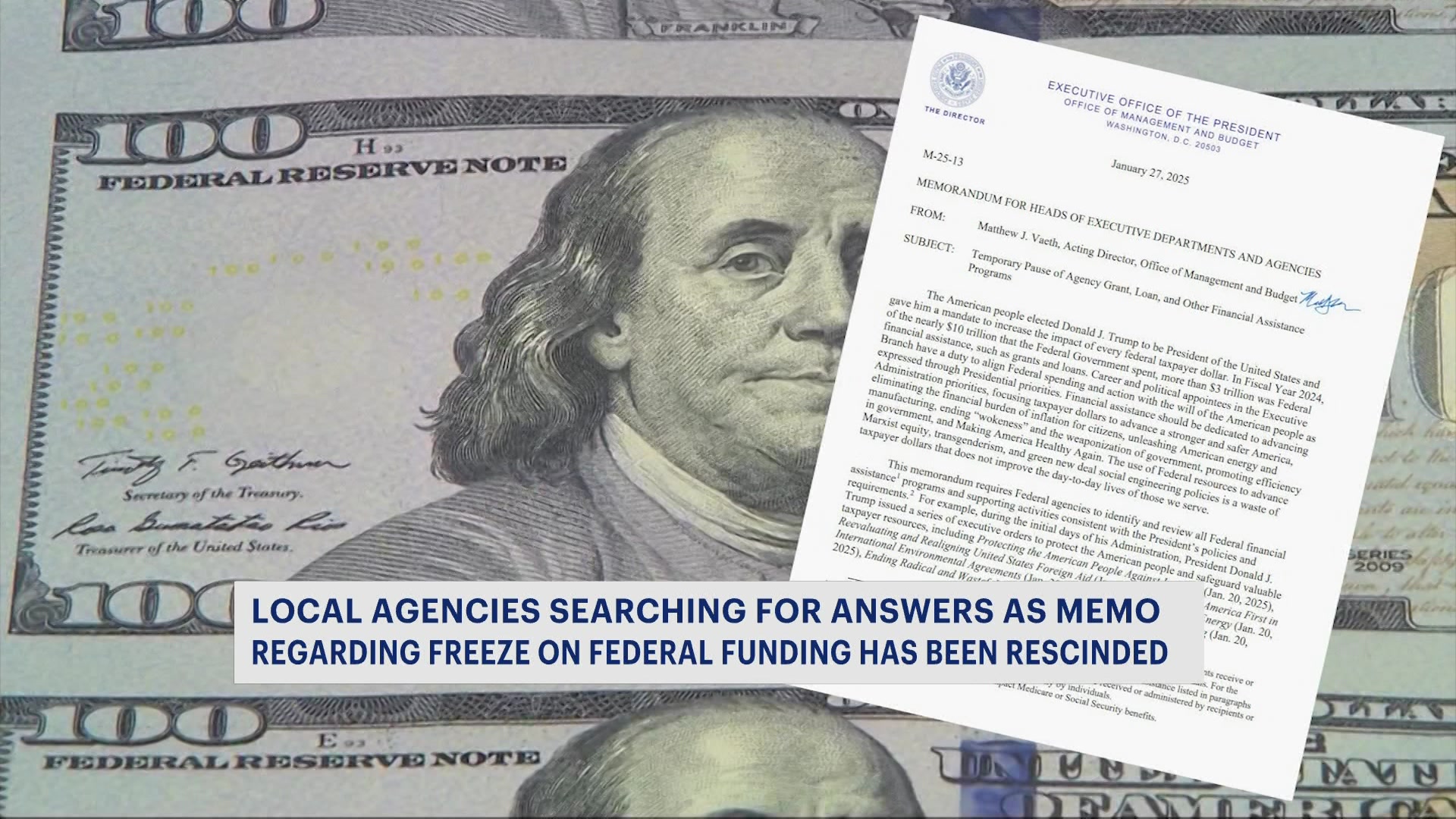 Rockland organization reacts to federal funding freeze announcements