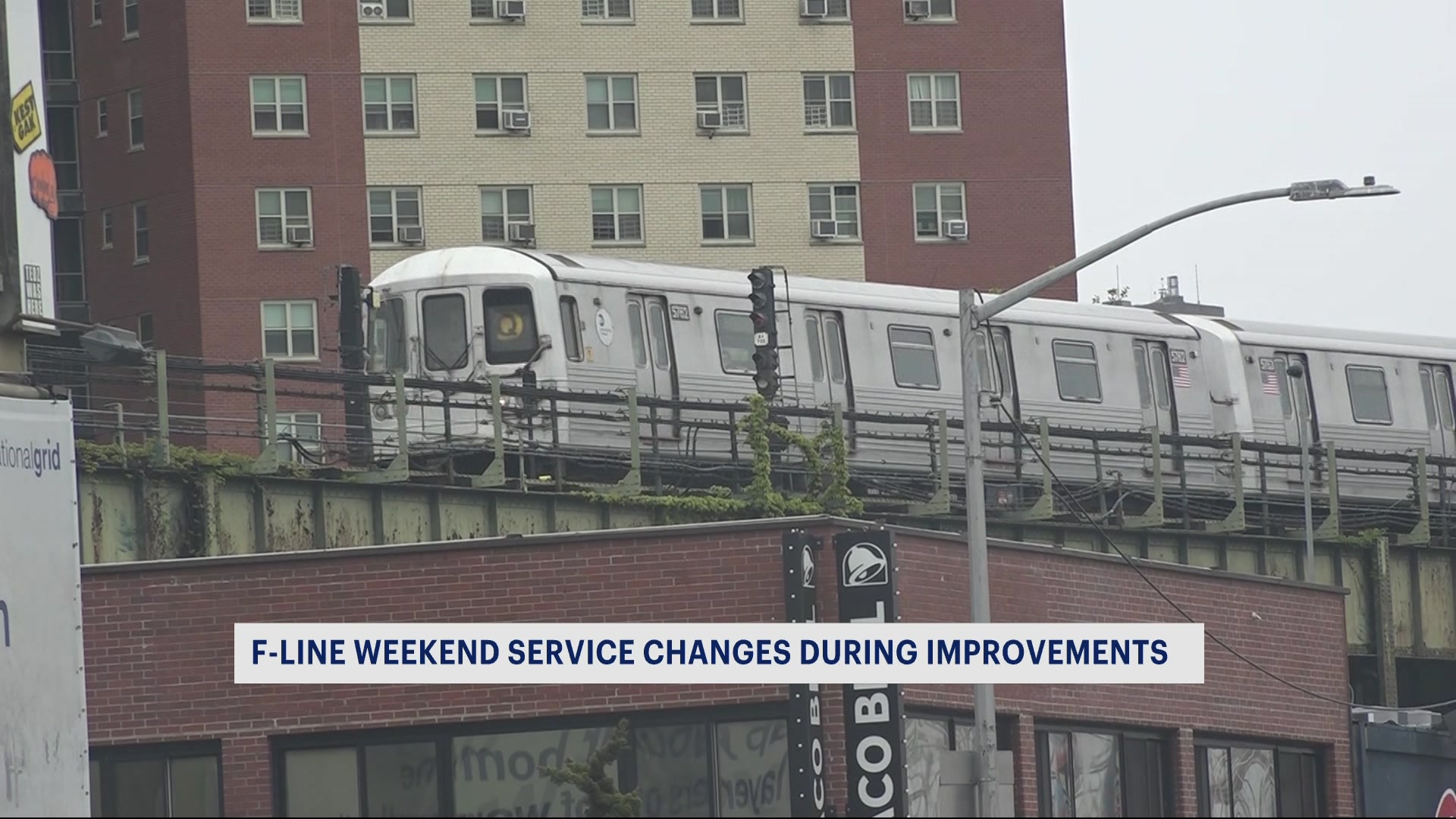 MTA: F Train weekend services changed for scheduled maintenance
