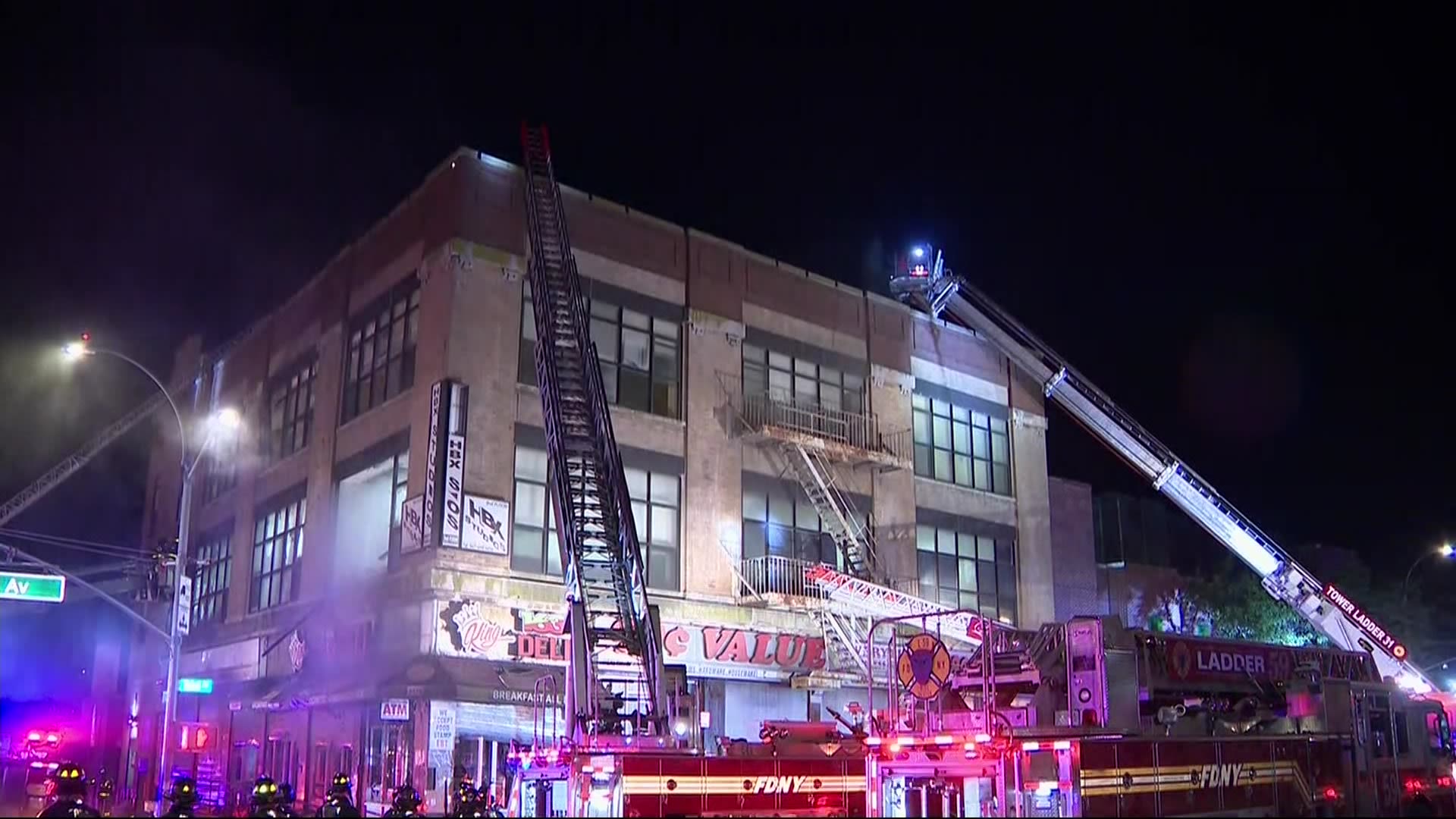 Officials: Fire breaks out at deli on 3rd Ave. in the Bronx