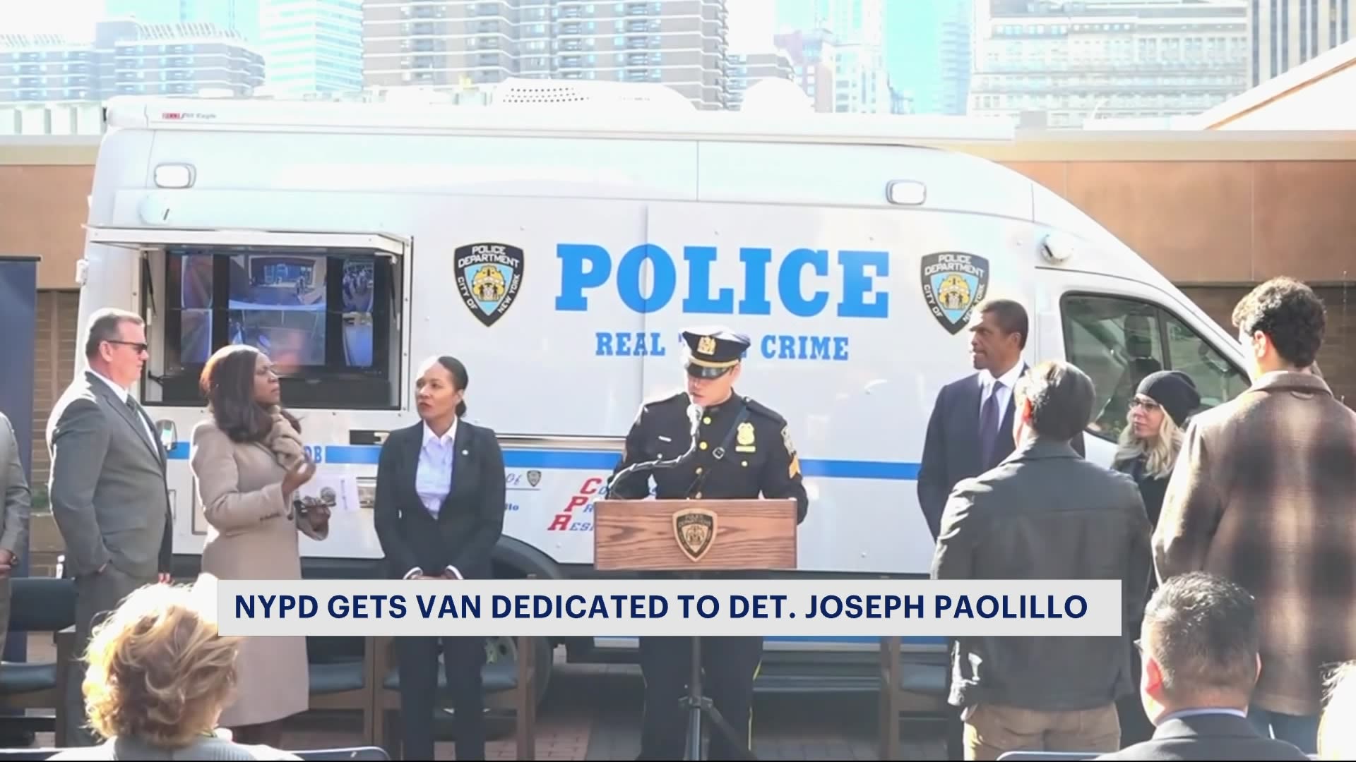 New NYPD mobile crime unit dedicated to a detective and 9/11 victim