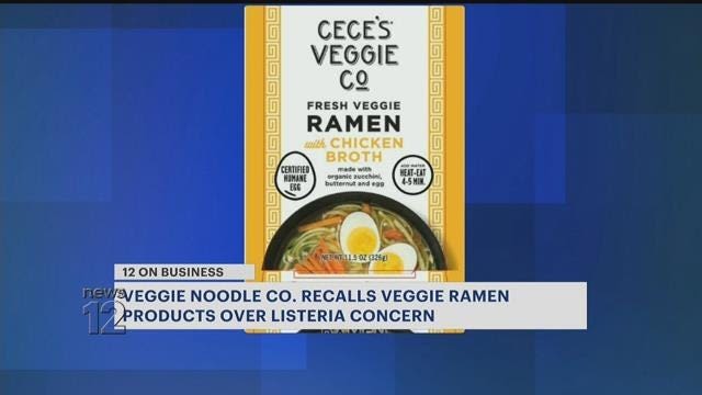 Veggie Noodle Co. voluntarily recalls ramen over listeria concerns