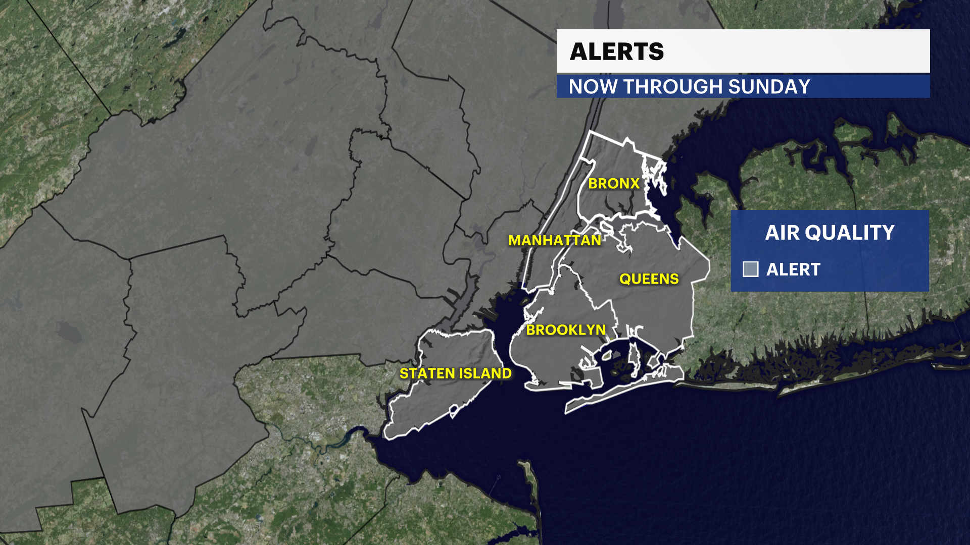 Dangerous air quality continues after numerous fires across the area