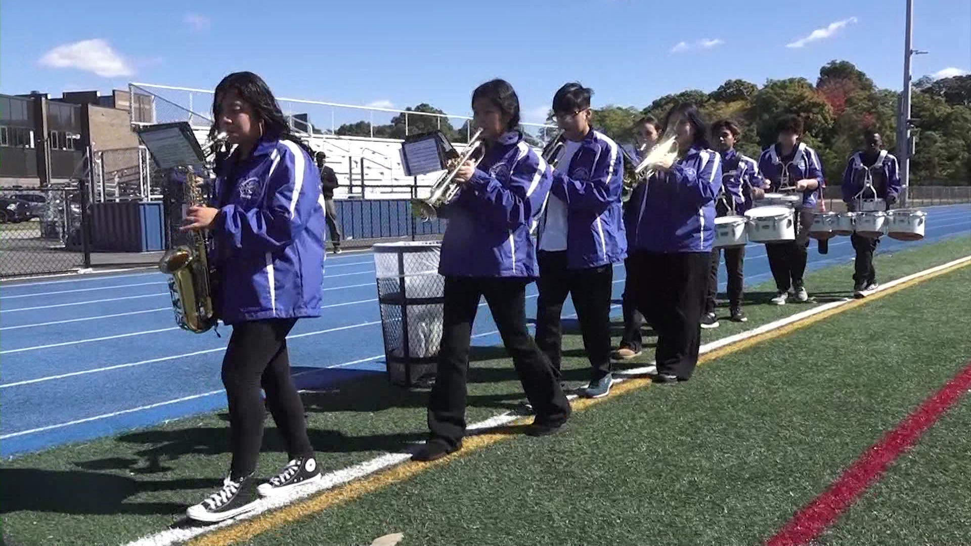 News 12 | New Jersey | Hempstead High School Marching Band Set To Play ...