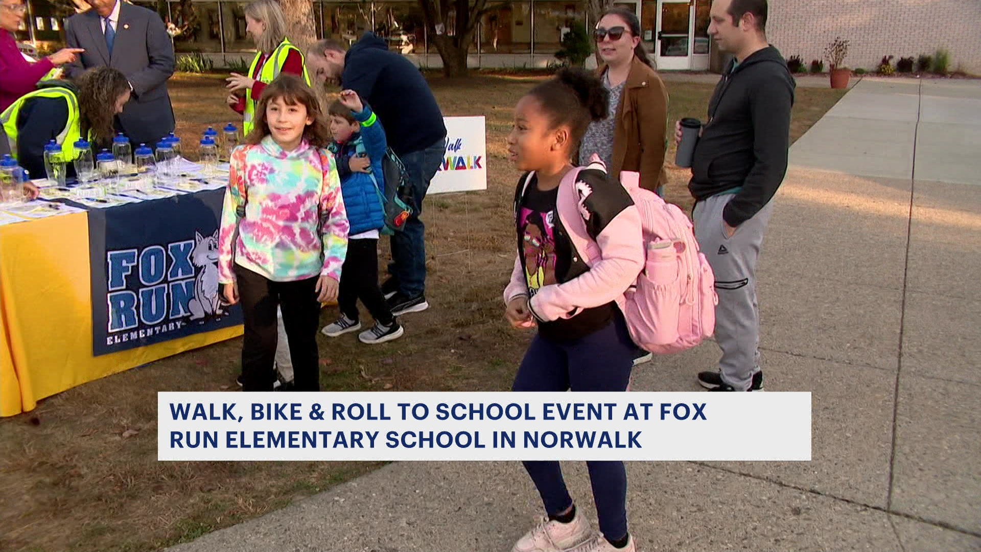 Norwalk schools hold Walk, Bike & Roll to School