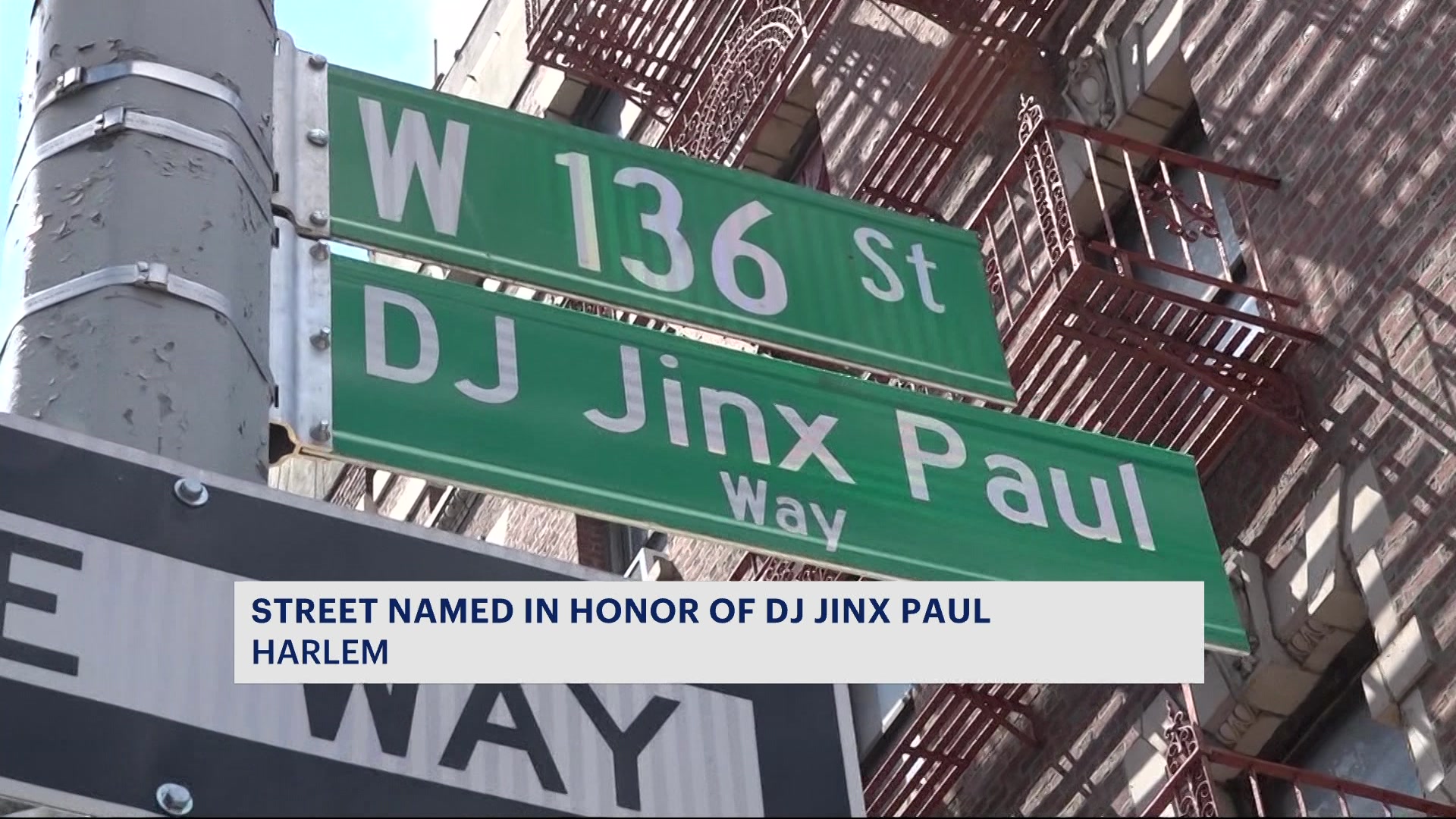 Street renamed in honor of late DJ Jinx Paul