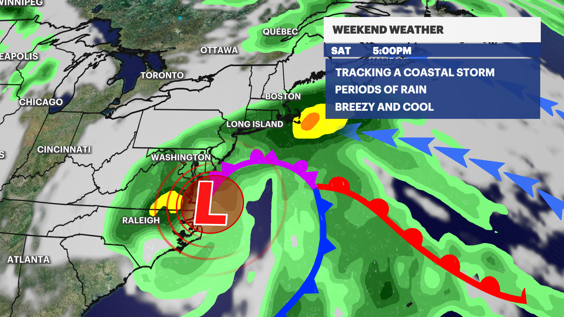 News 12 | Long Island | Sunny Today Storm To Bring Heavy Rain Strong ...