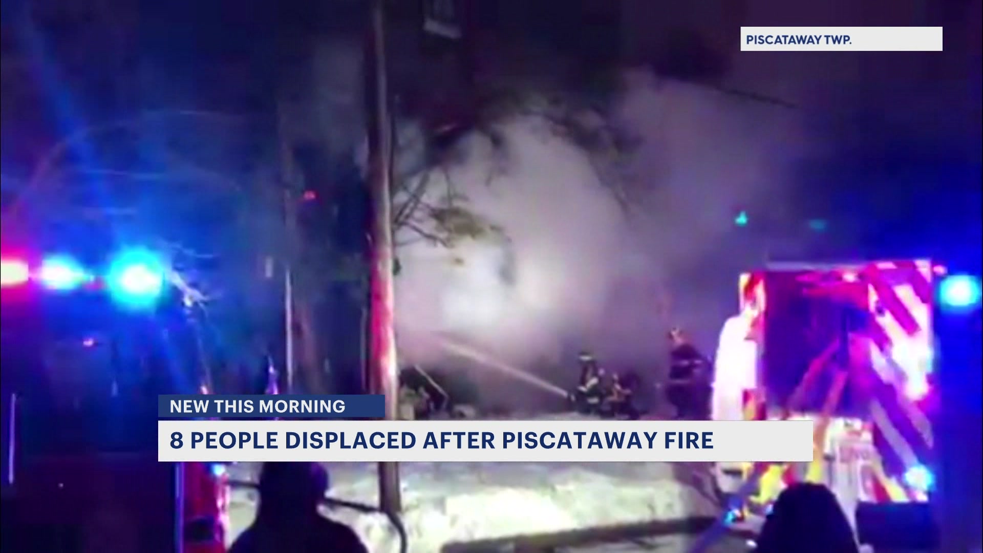 4 adults, 4 children displaced due to Piscataway fire