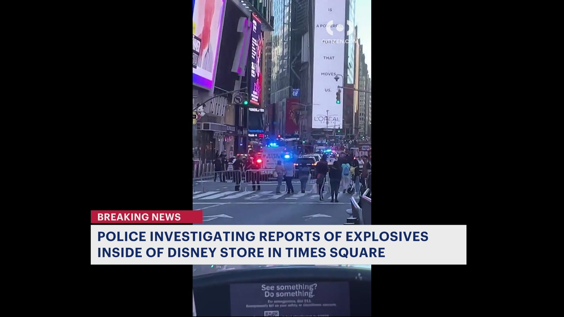 News 12 | Brooklyn | Nypd Evacuates Times Square Disney Store Following ...