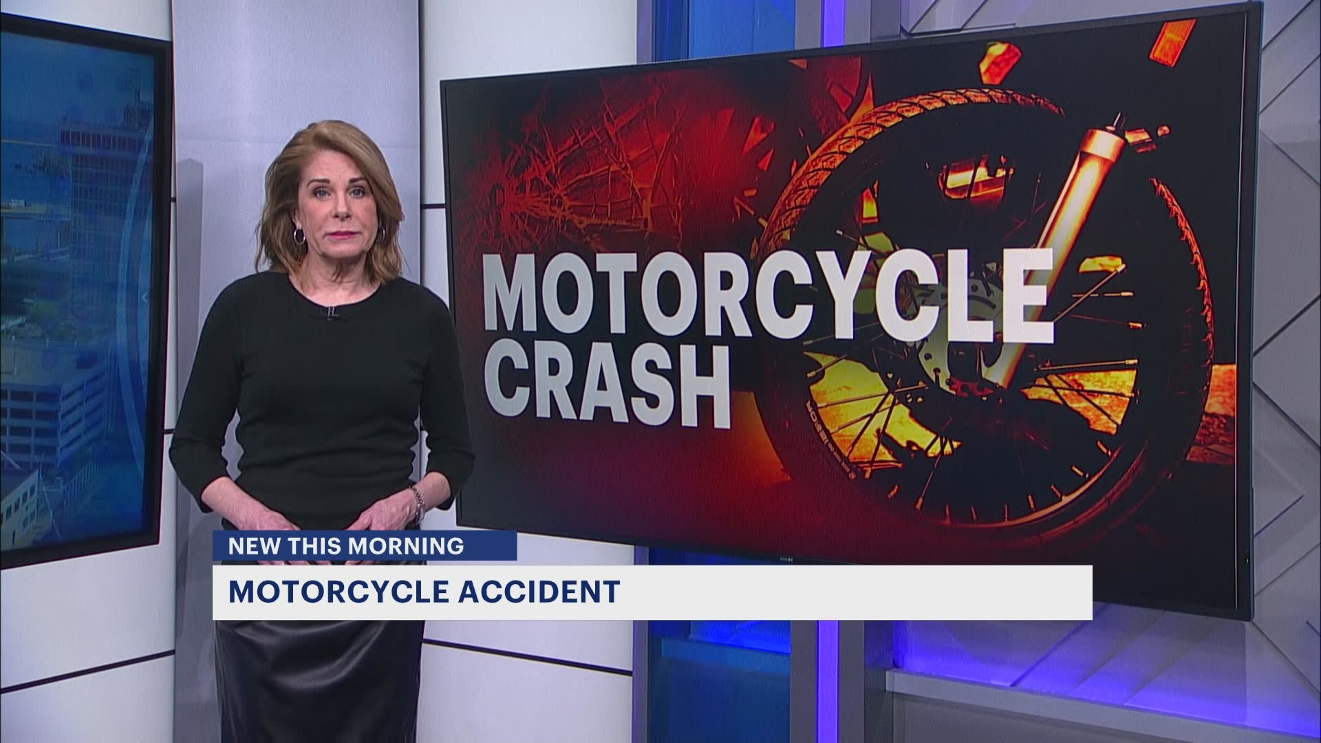 Motorcyclist hit by car in front of a Wendy's in Bridgeport