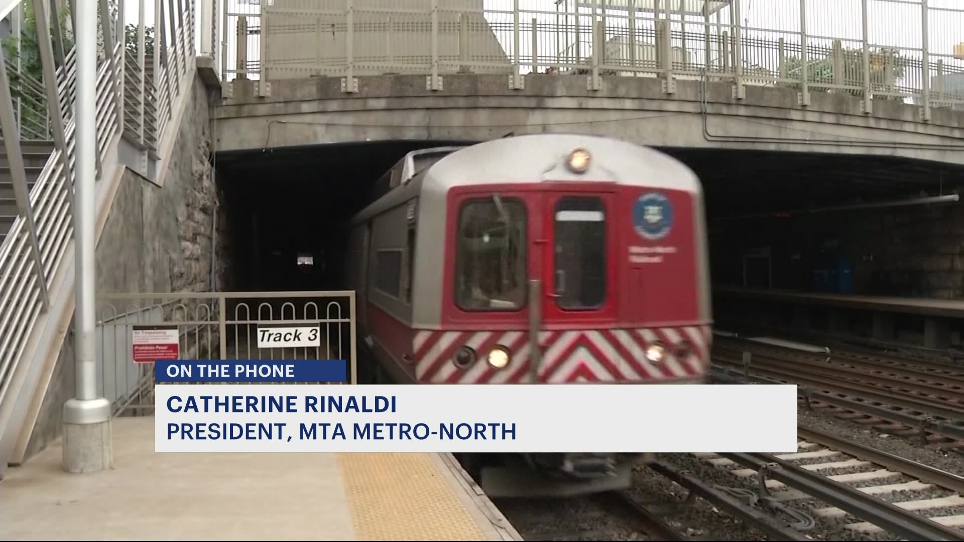 PHONE INTERVIEW: MTA Metro-North Railroad President Catherine Rinaldi