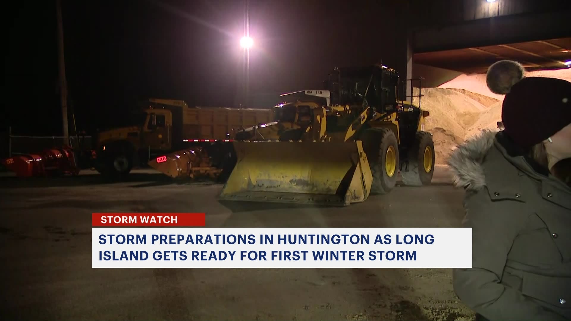 Preparations underway in Huntington for first winter storm of the season