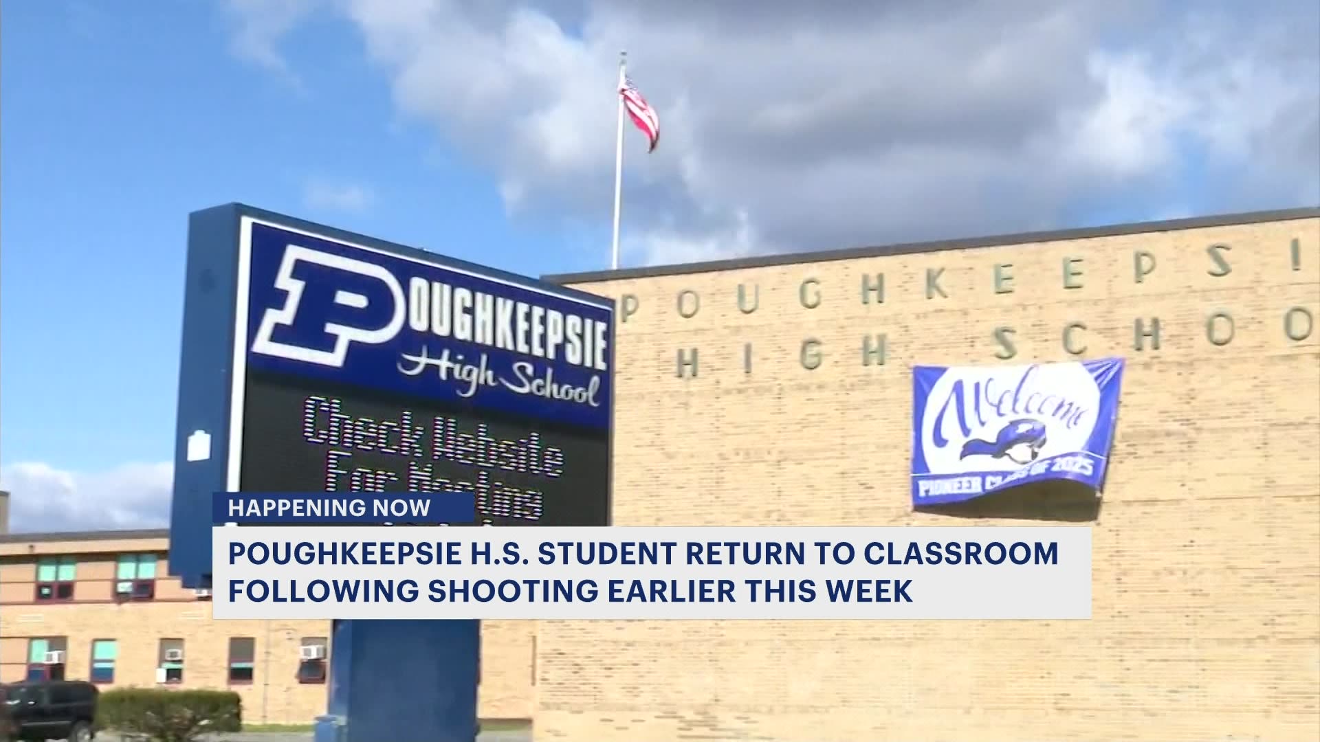Select Poughkeepsie HS students return to class Friday