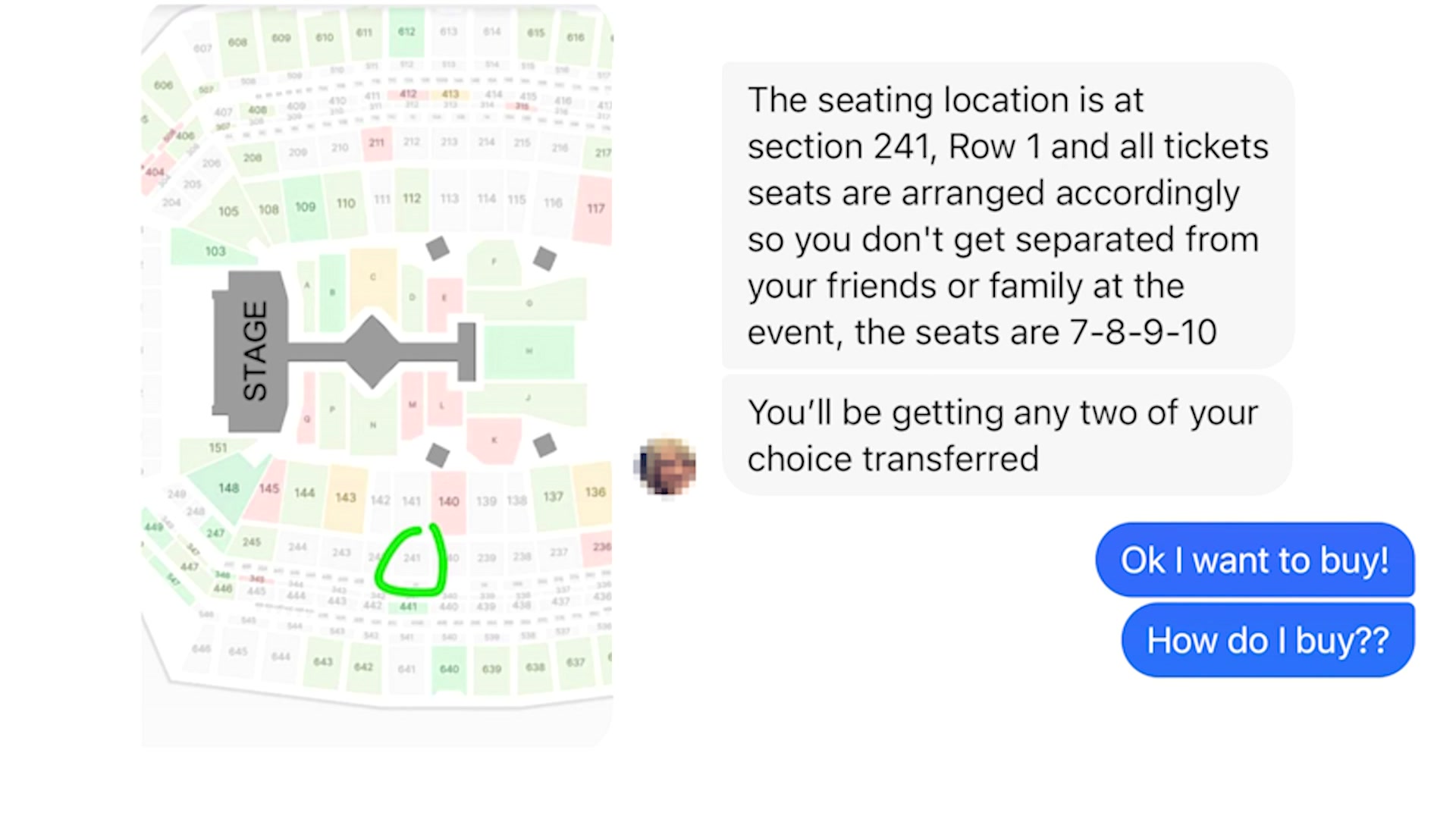Woman warns public about Facebook scam involving fake Taylor Swift tickets