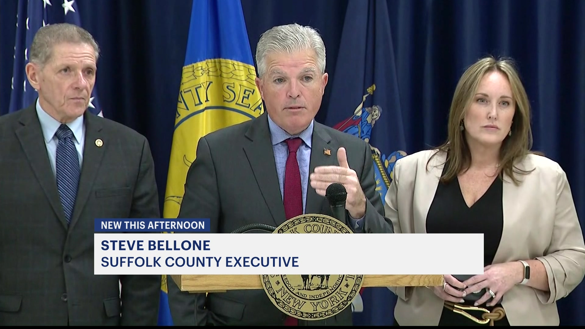 Bellone: Suffolk County Clerk’s Office deemed clean following massive ...