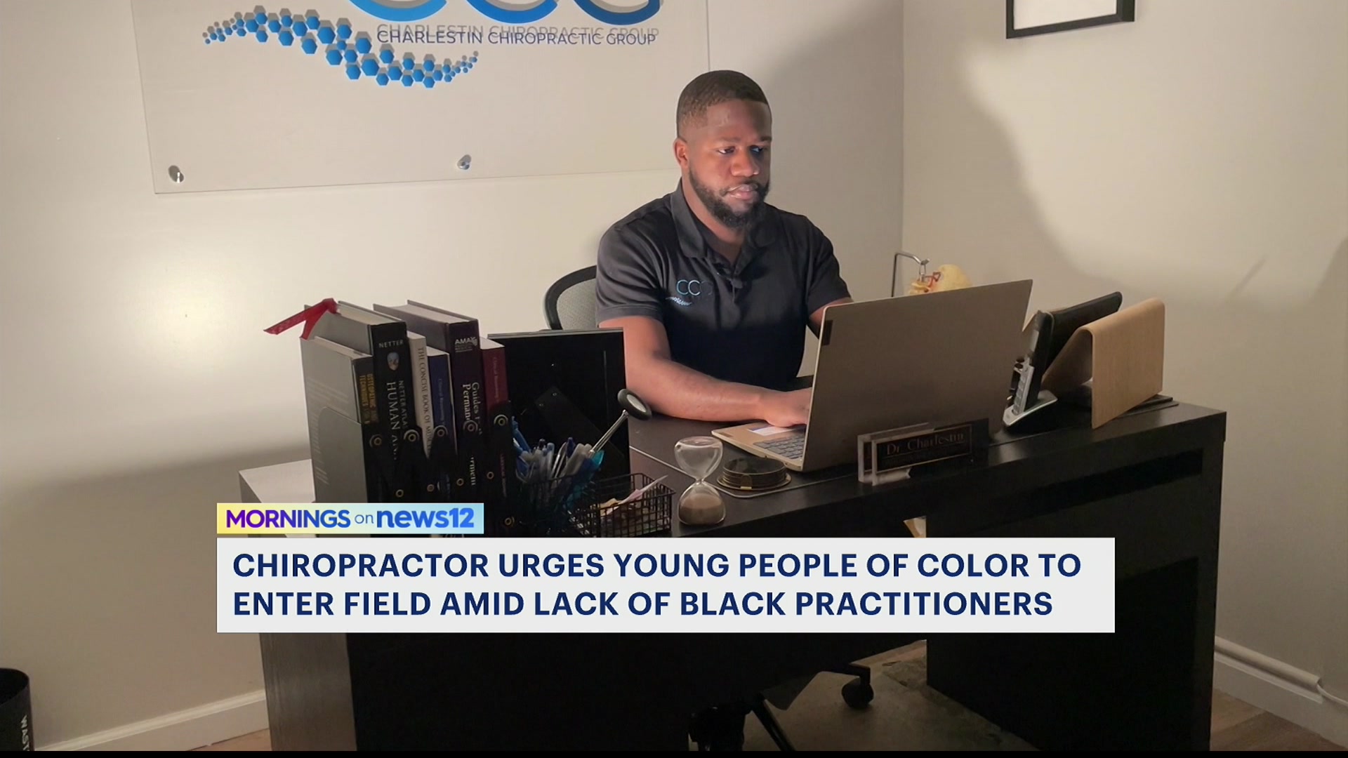 News 12 | Connecticut | Stratford Chiropractor Encourages Young People ...