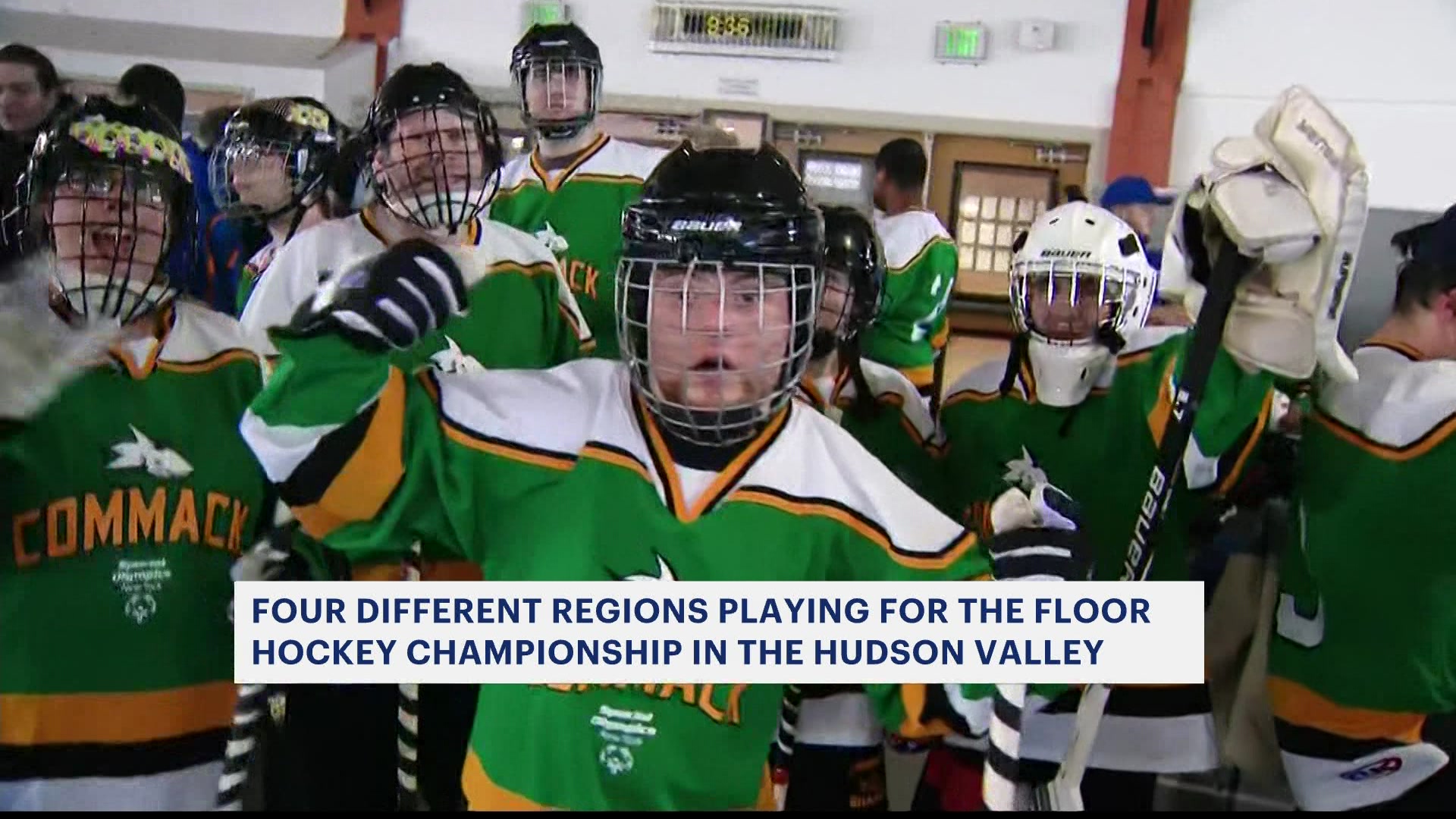 News 12 | Westchester | Special Olympics New York Regional Floor Hockey ...