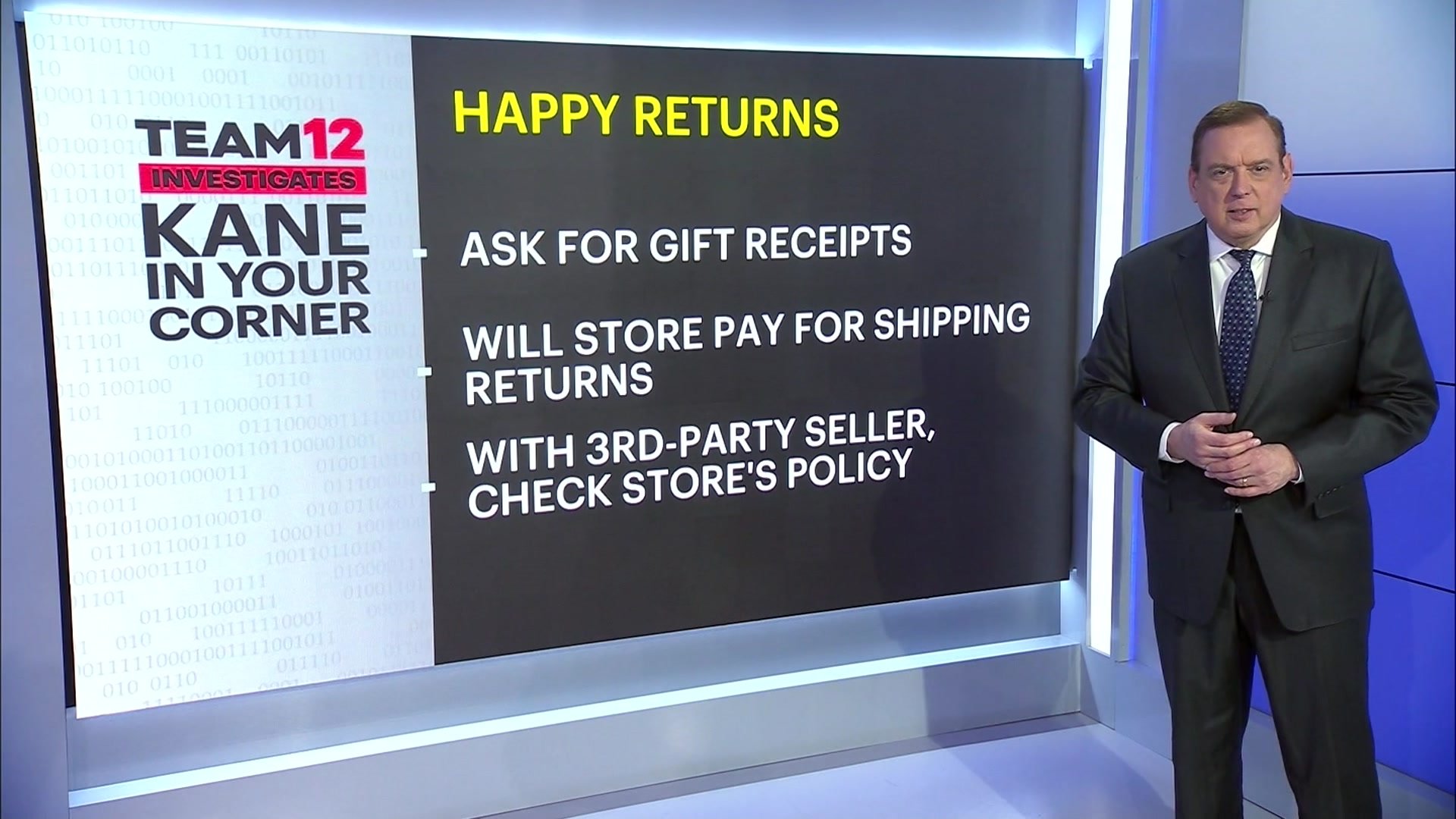 Kane In Your Corner: What you need to know about returning holiday gifts
