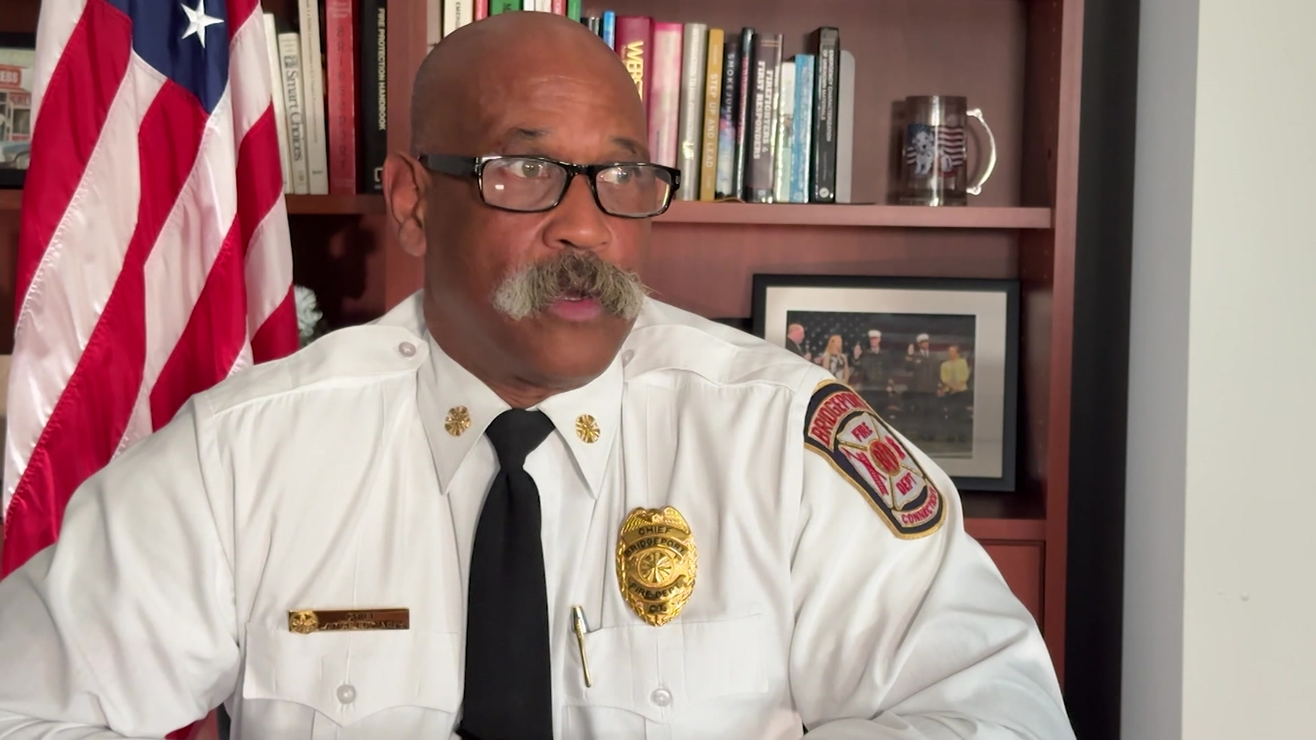 News 12 | Connecticut | Bridgeport Fire Chief Defends Department After ...